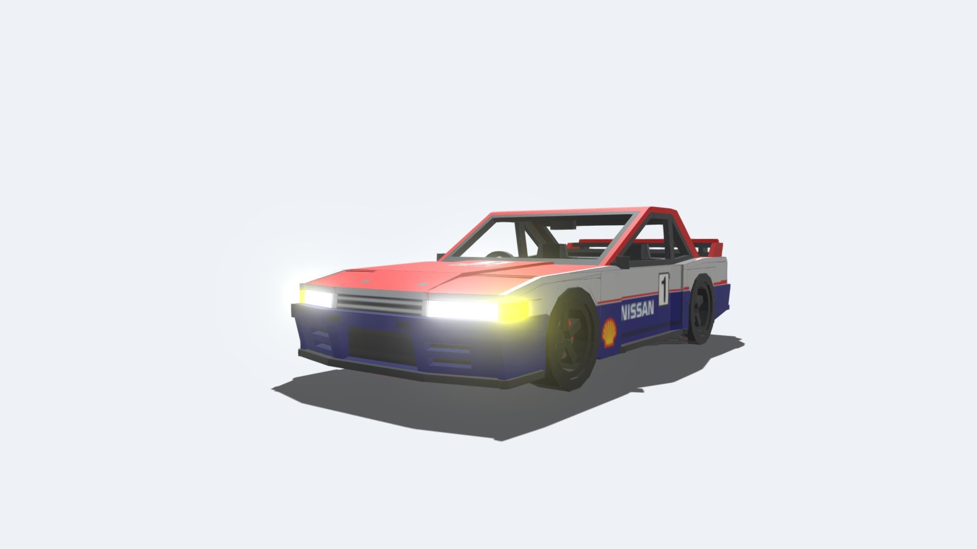 Nissan R32 GTR, Group A Livery (Ashminggu) - Download Free 3D model by ...