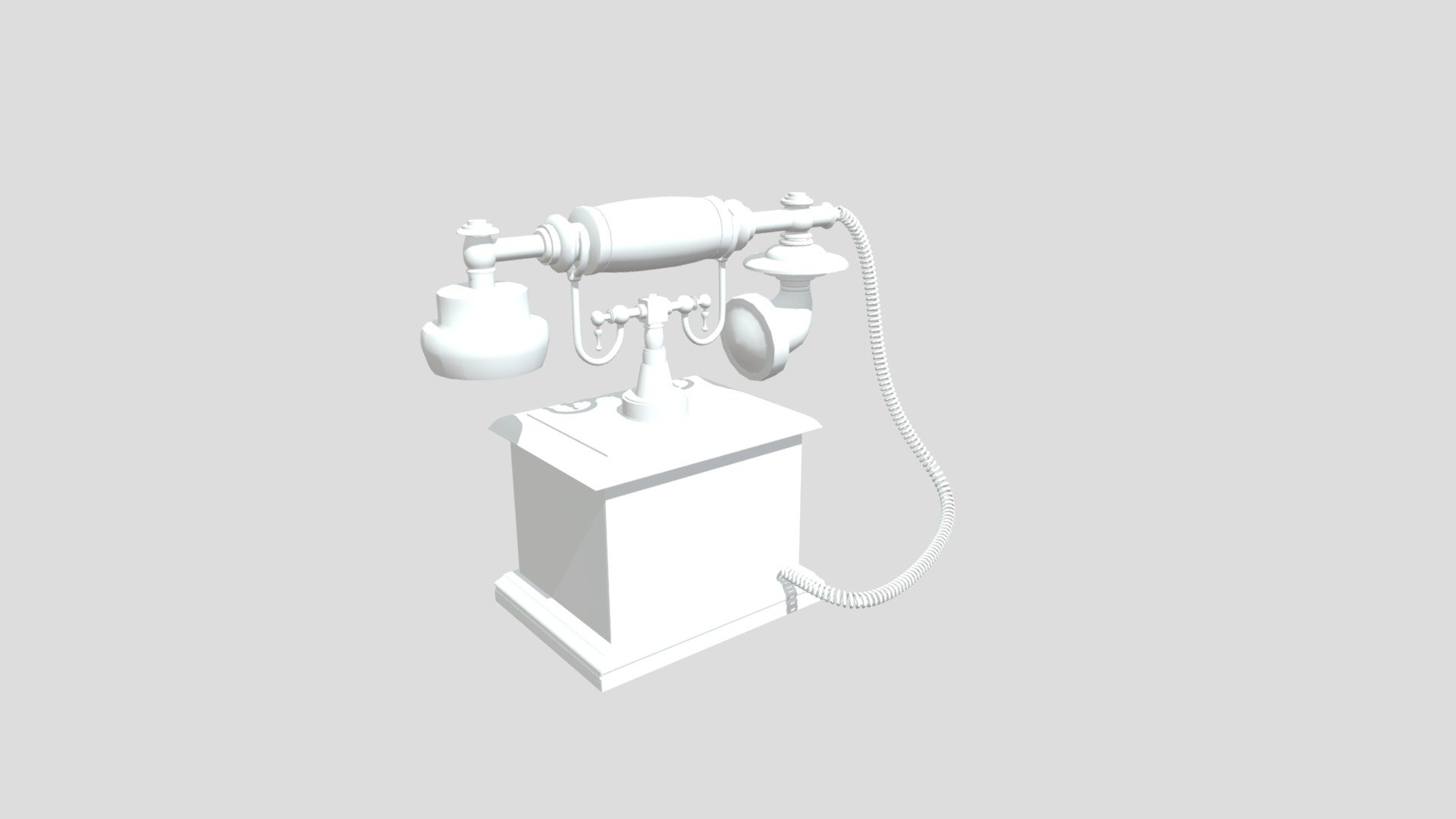 PHONE - Download Free 3D model by niklitera (@nikliter) [1a6ea05 ...