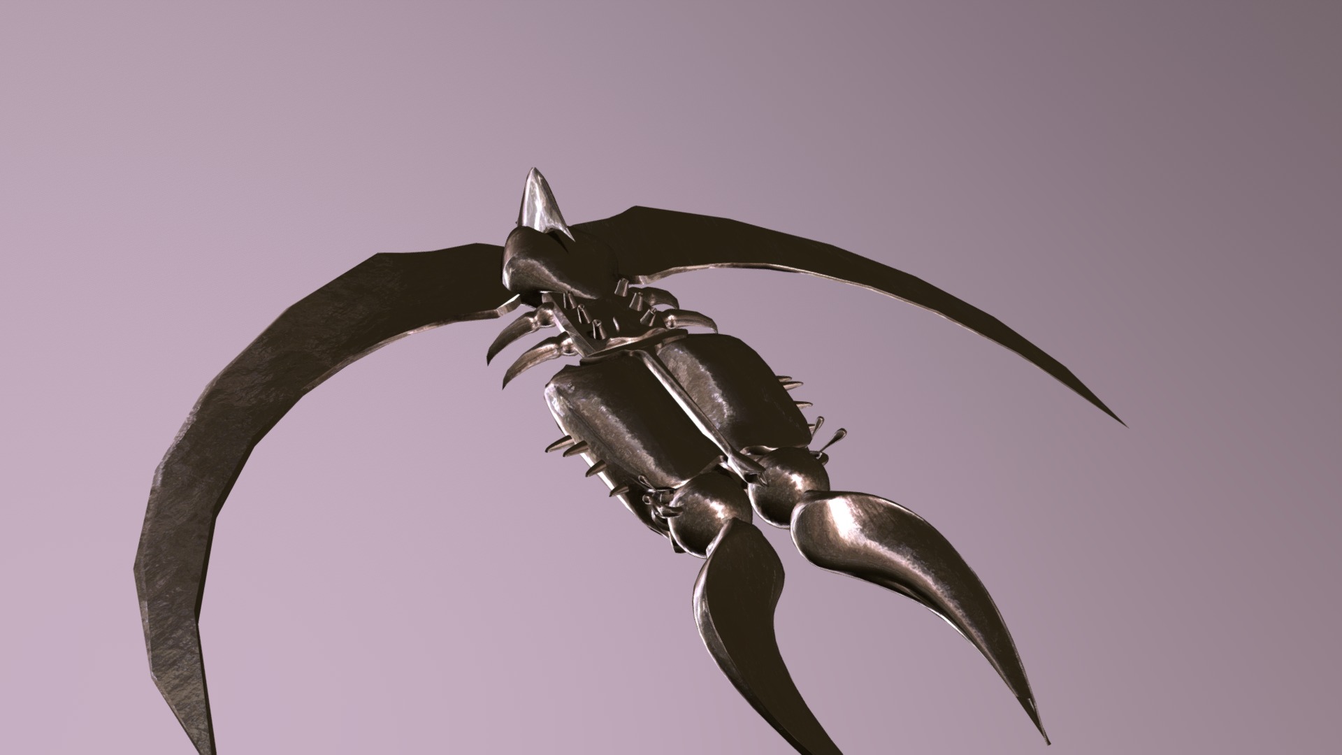 Alien Destroyer - 3D model by tikicosmonaut [1a721a1] - Sketchfab
