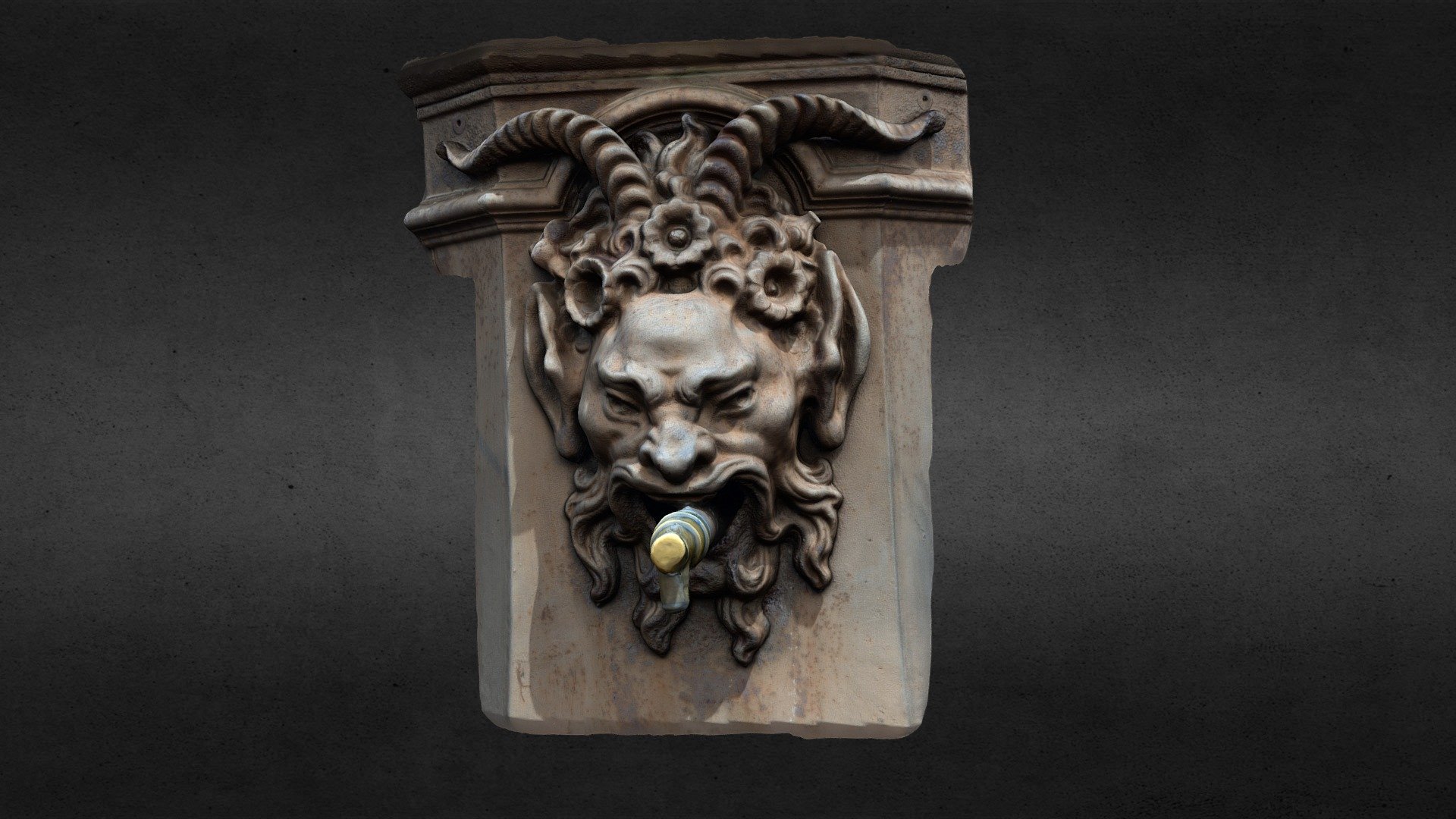 Devil Fountain - 3D model by Adrisalgo [1a746ef] - Sketchfab