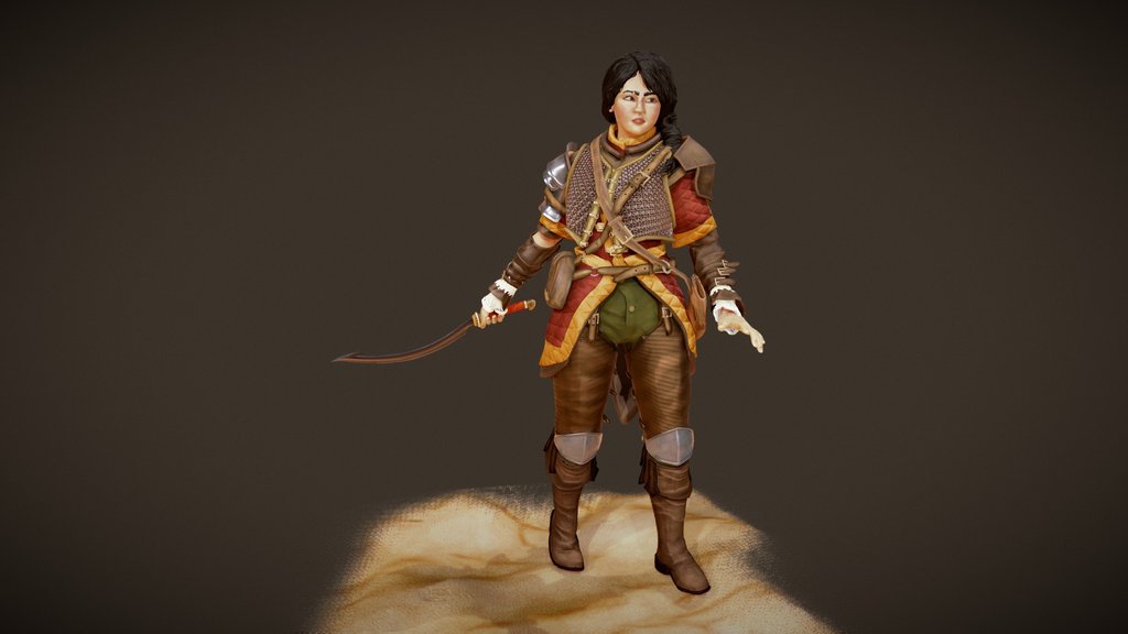 fantasy characters - A 3D model collection by WasteLord - Sketchfab