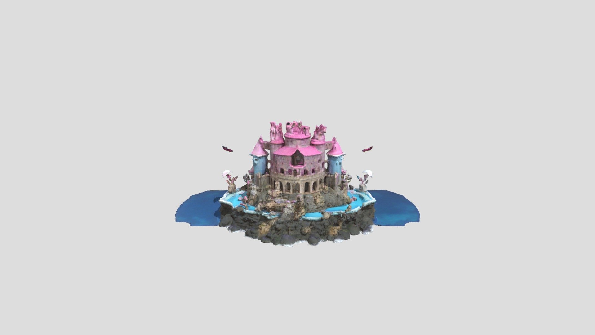 Enchanted Citadel - 3D model by Keepsake.Memories [1a786c7] - Sketchfab