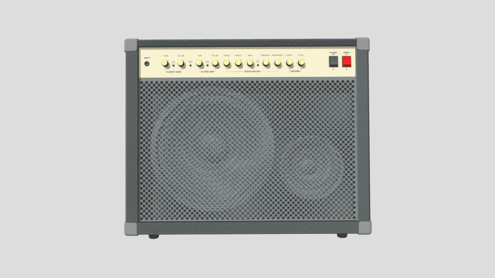 amplifier - 3D model by nodtveidt [1a798ba] - Sketchfab