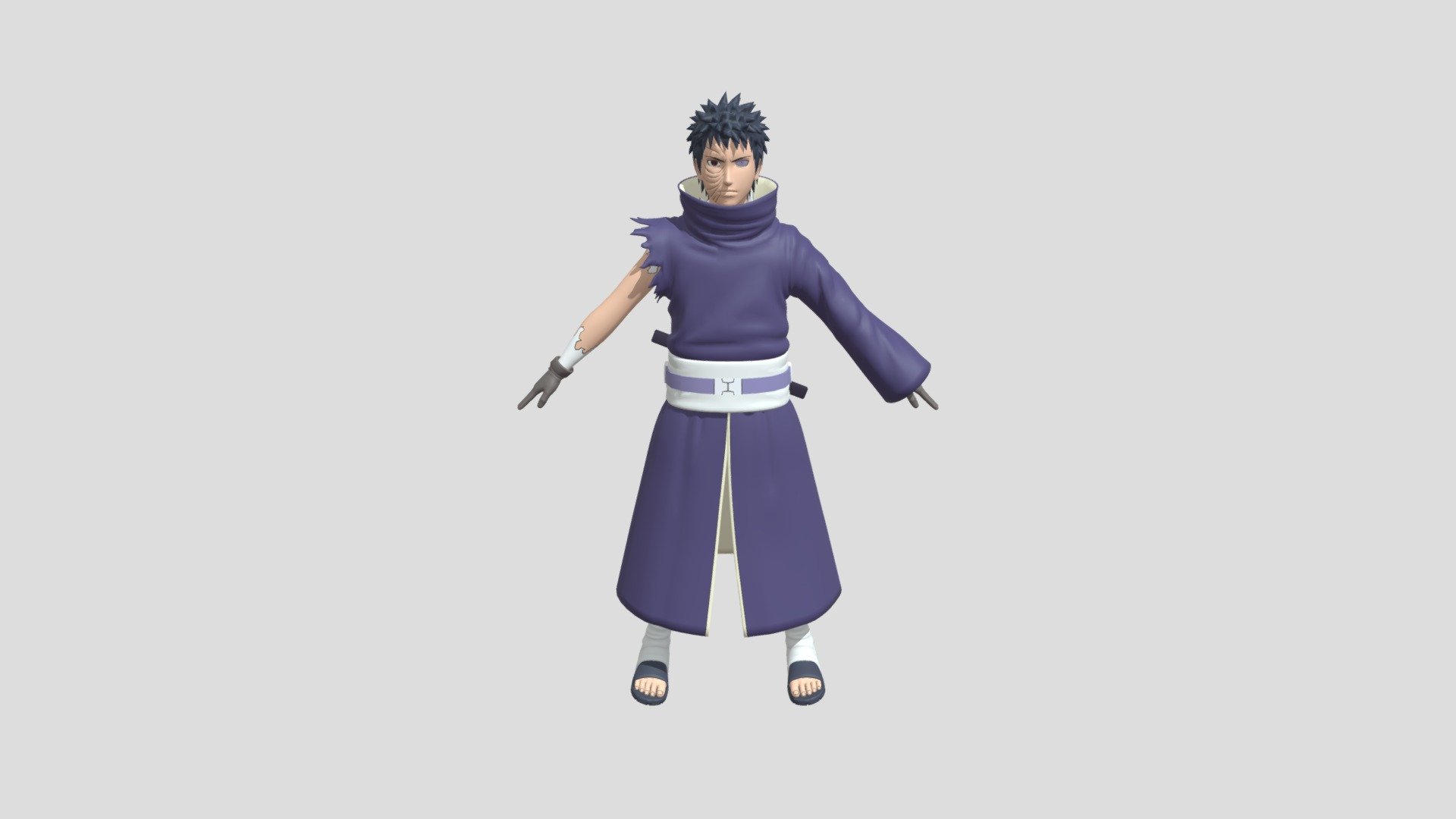Obito Uchiha - 3D model by Tigerar1 (@allanromanreyes) [1a79e2c ...