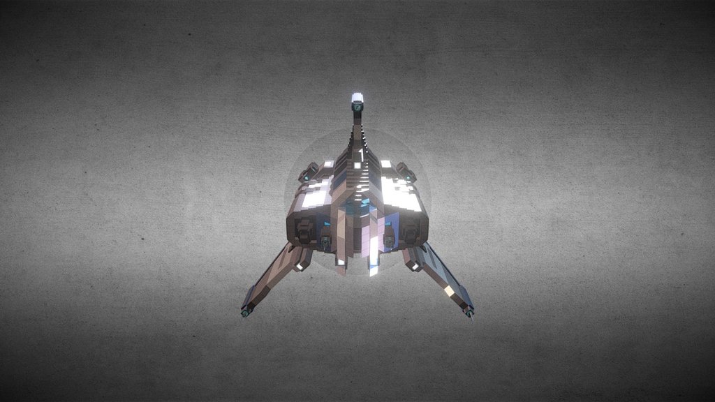 Zeta-class Shuttle 1 - 3D model by Aran-Haat [1a7a489] - Sketchfab
