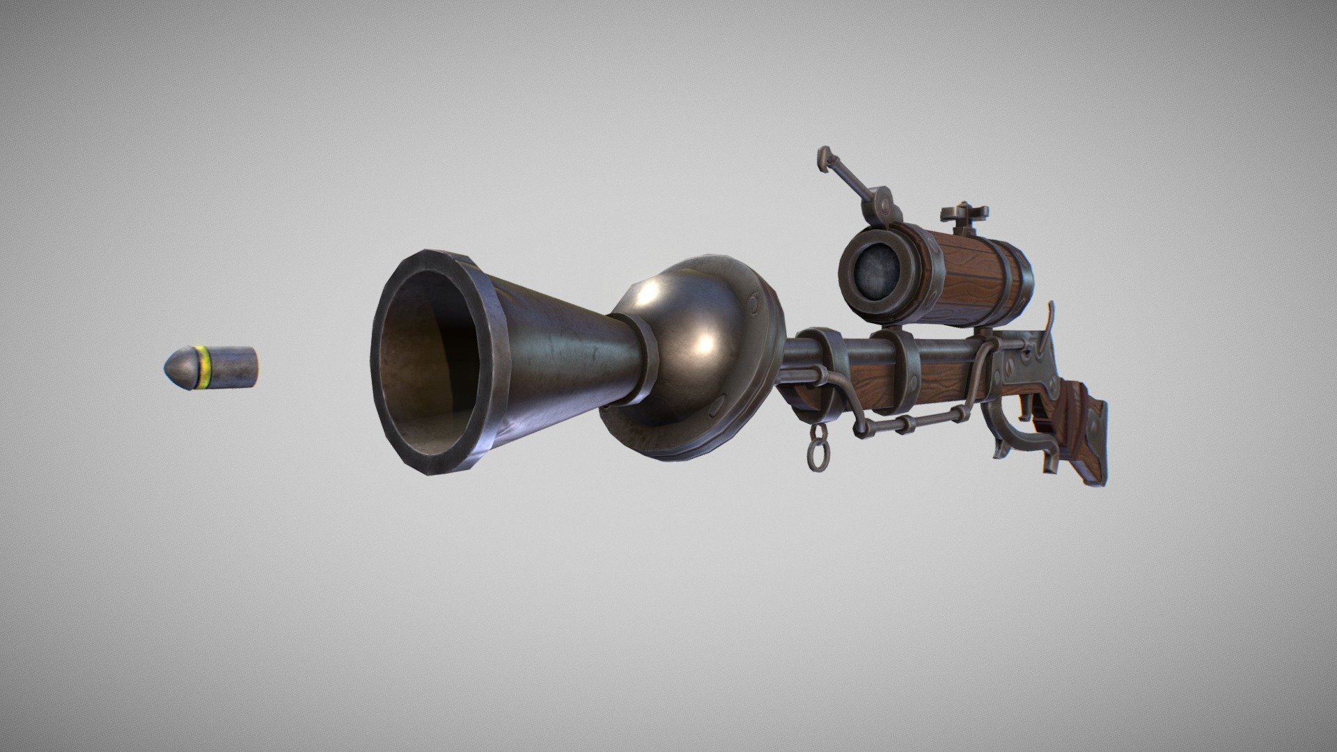 3D Weapon - 3D model by Paola_Villalobos [1a7a5ef] - Sketchfab