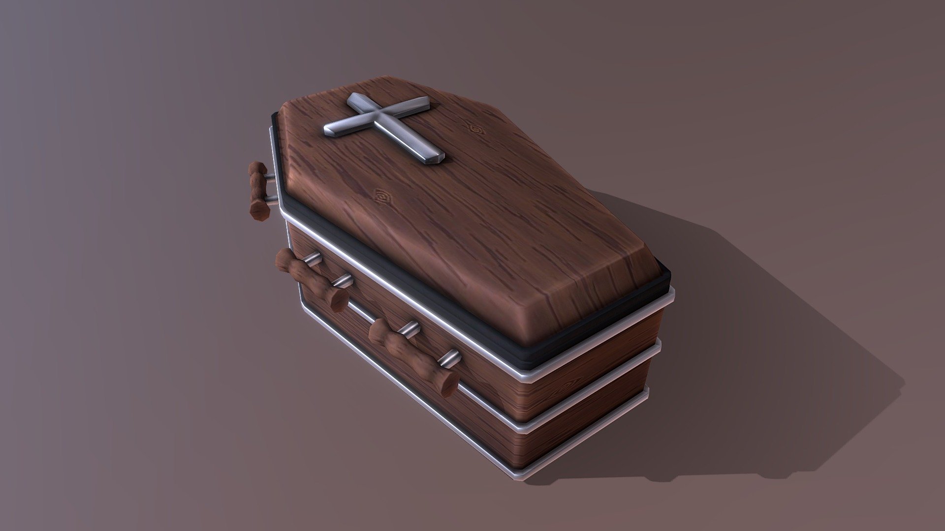 Stylized Coffin - 3D model by Thomas.Liao [1a7a8b9] - Sketchfab