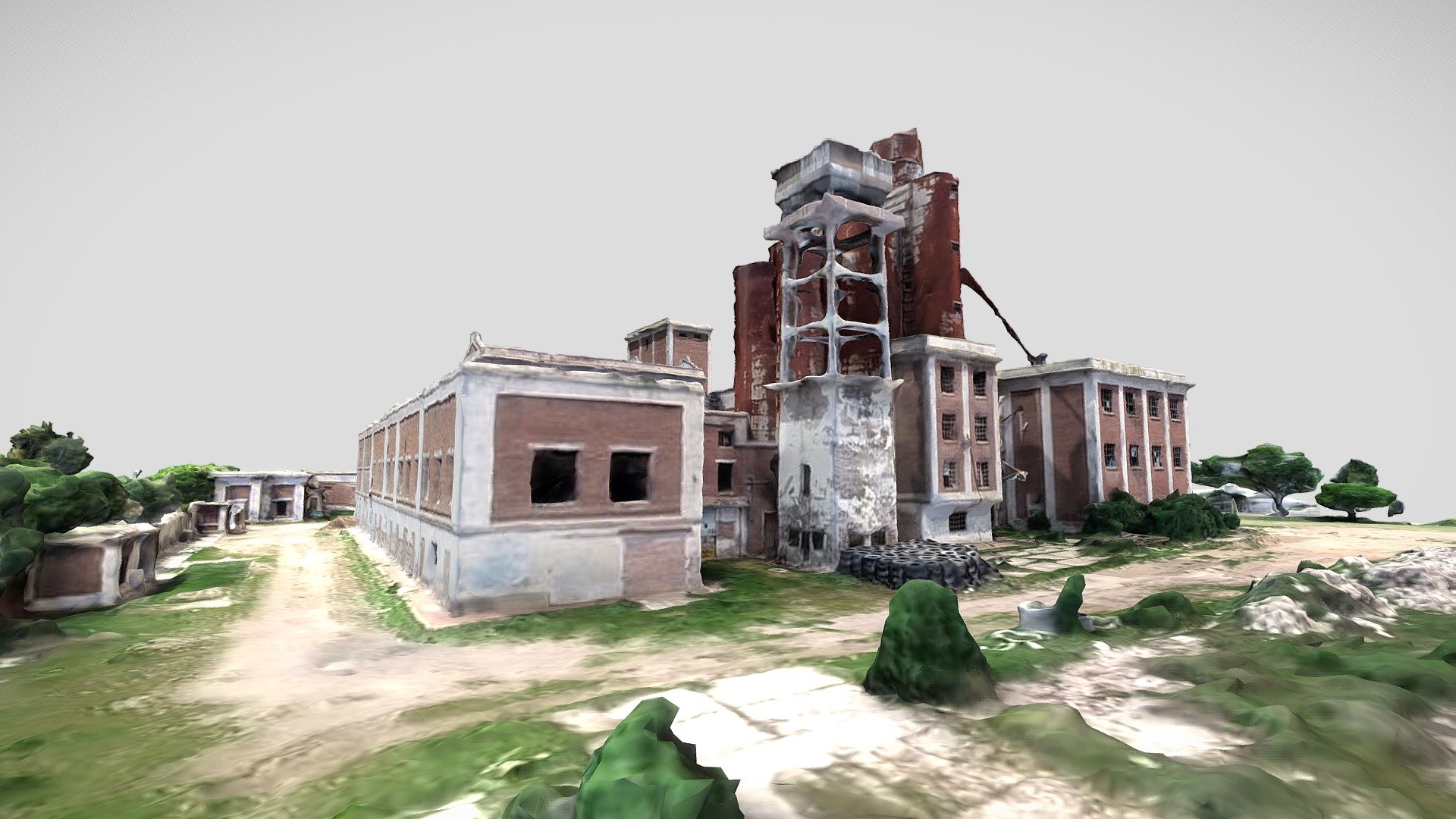 Ex Molino Werner, Santa Rosa: 3D Scan - Download Free 3D model by Dok11 ...