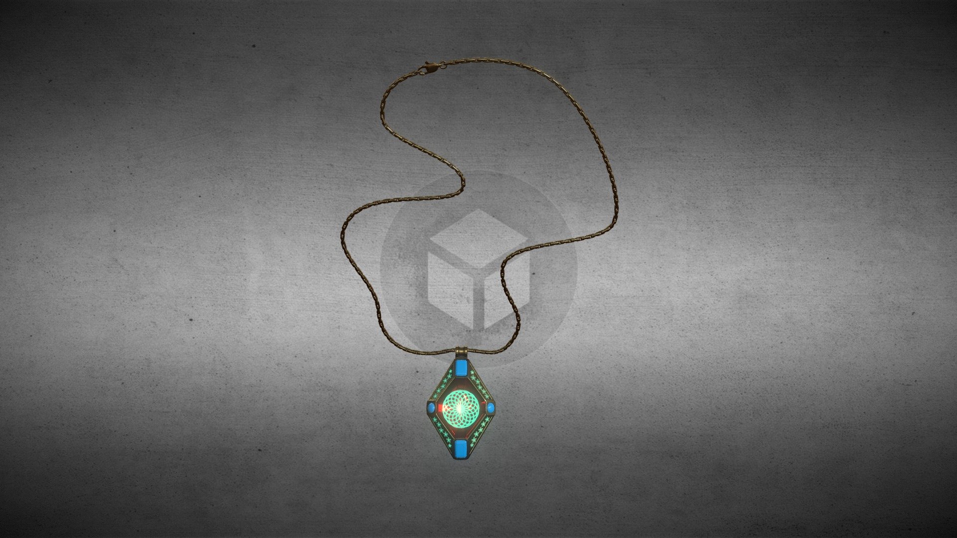 Magical pendant - 3D model by Amal Chandramohan (@chandramohanamal ...