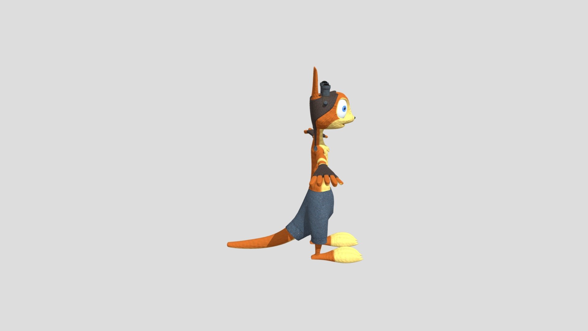 Daxter Bake con pelo y ropa - Download Free 3D model by Esteven88 ...