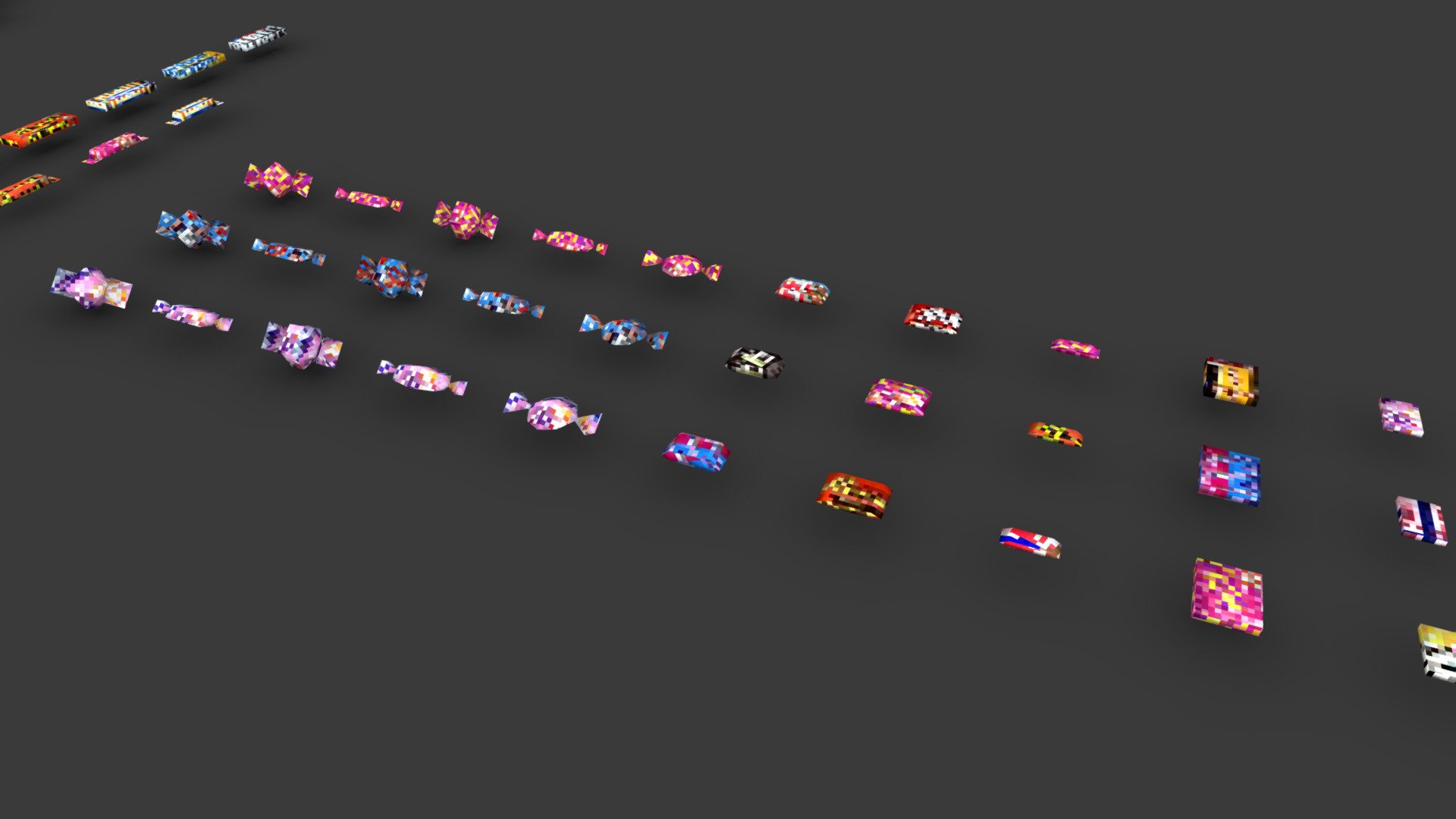 PSX Halloween Candy Kit - 3D model by 7LAMPS (@7LAMPSco) [1a7d8ef ...