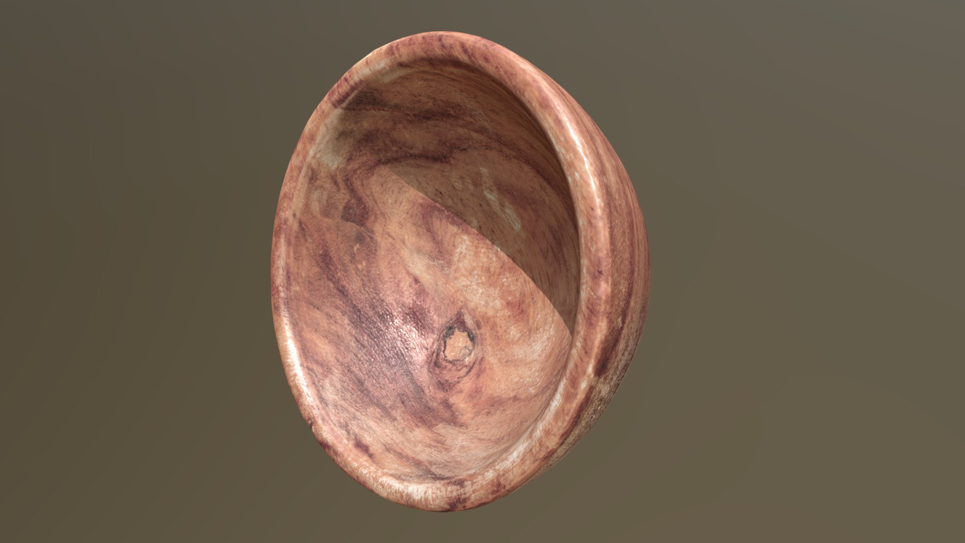 Small Wooden Bowl - Download Free 3D model by farview [1a7e4a0] - Sketchfab