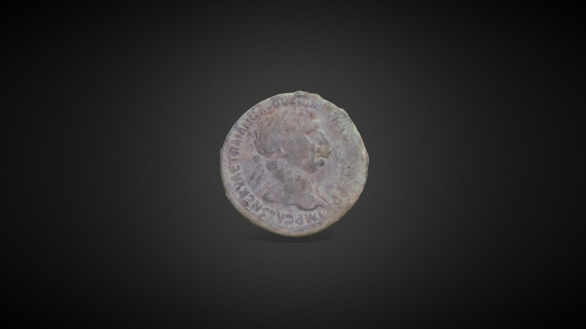 Trajan Coin - 3D model by Paweł Waligora (@pawelwaligora) [1a7ec02 ...