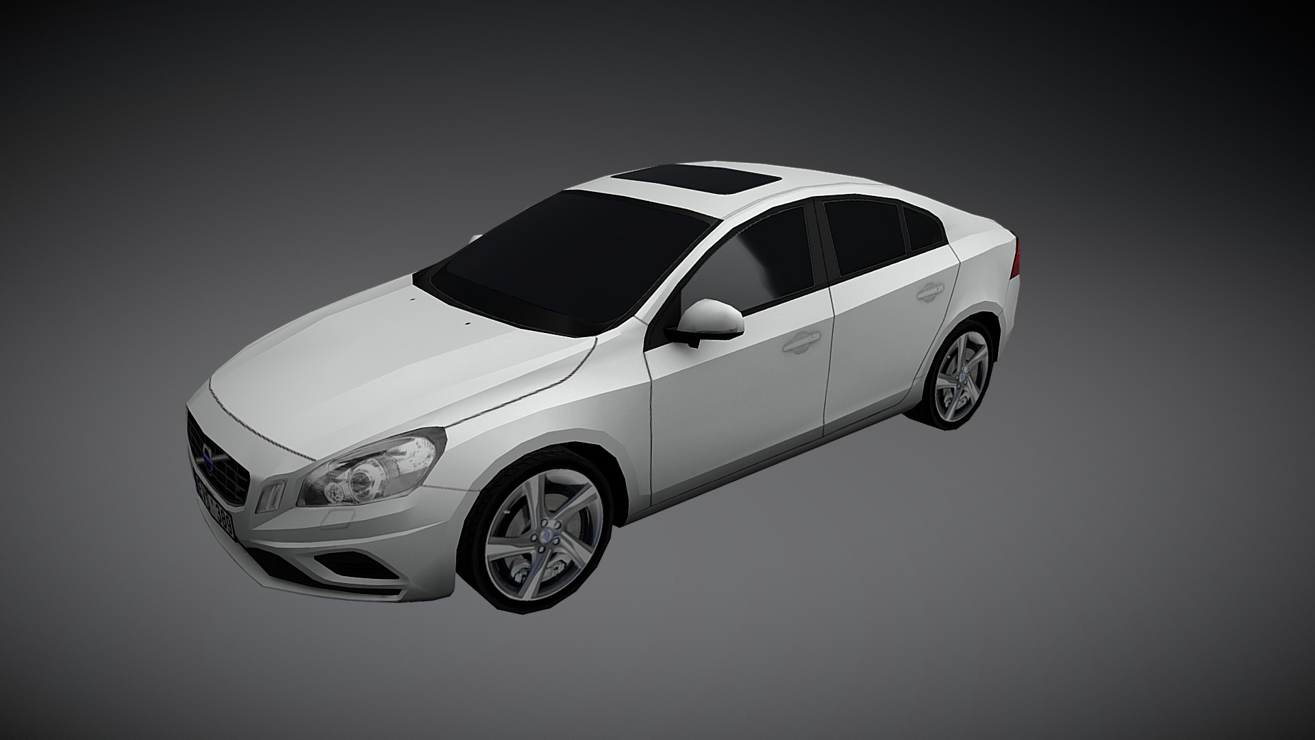 Volvo S60 II T6 - 3D model by pauliaxz [1a7fee0] - Sketchfab