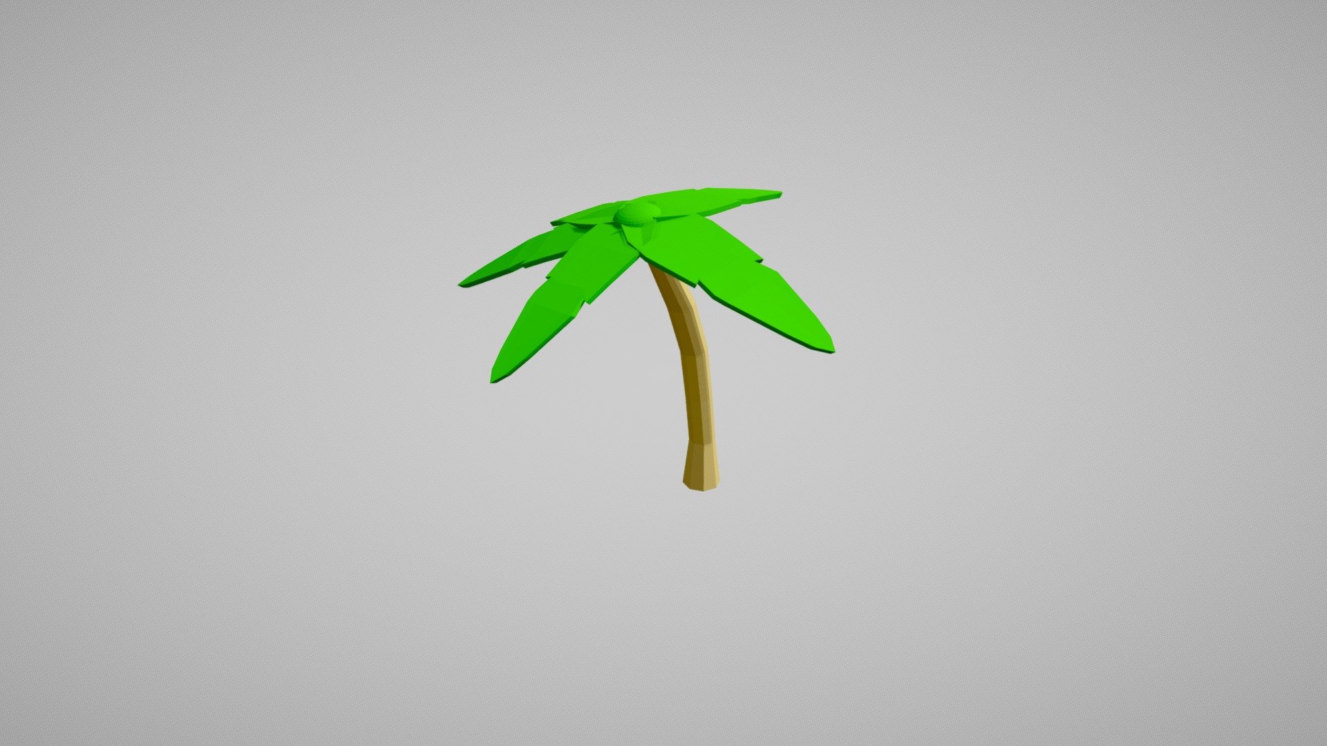 Low poly palm tree - Download Free 3D model by Adrian21 [1a7ffd4 ...