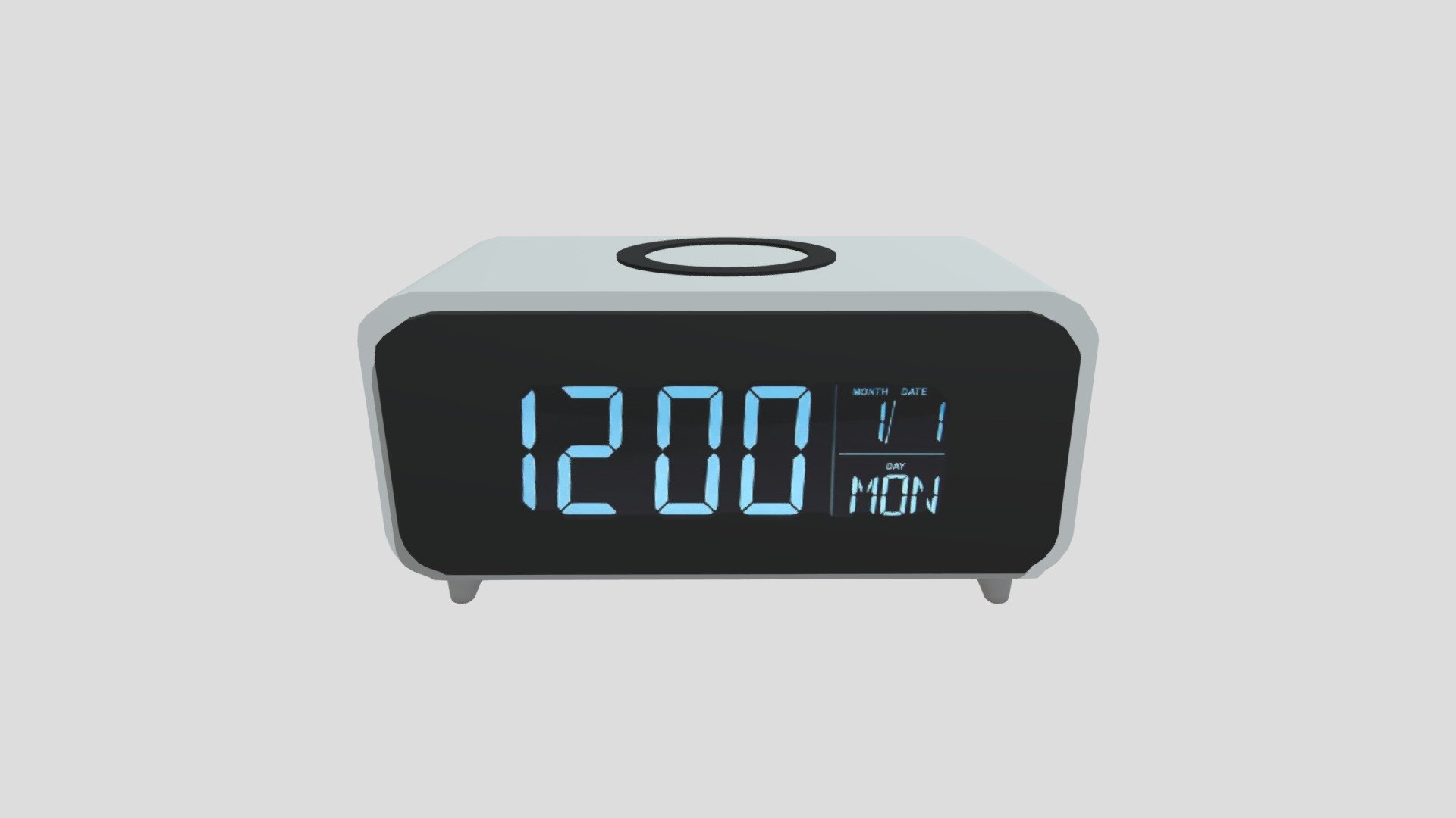Alarm Clock 3D - Download Free 3D model by NFH [1a80d3c] - Sketchfab