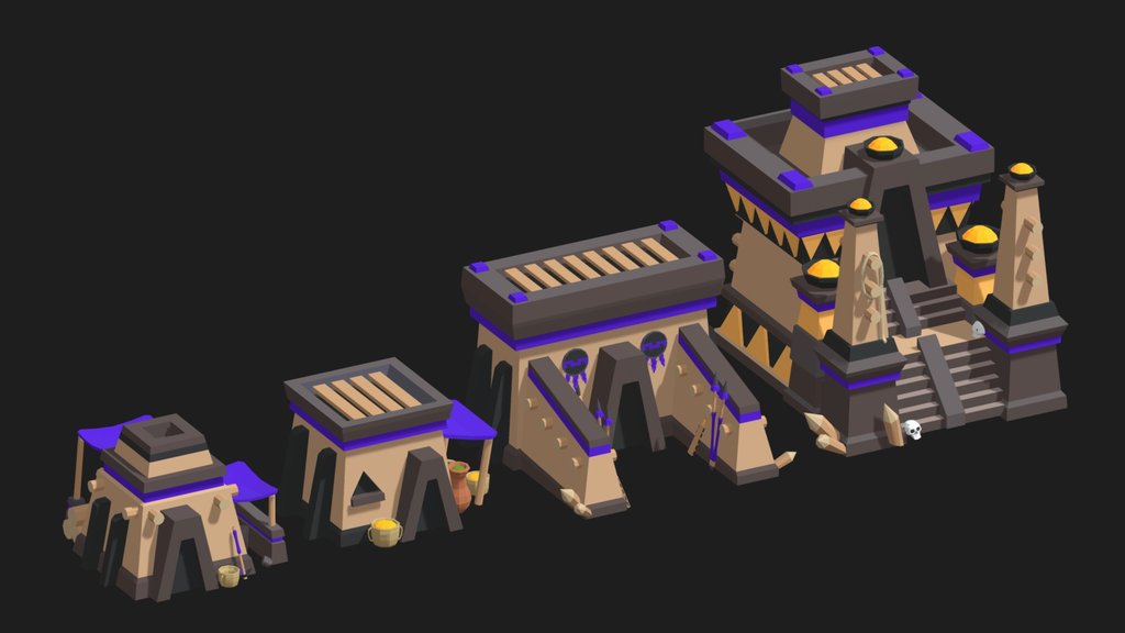 stylized assets - A 3D model collection by haykel-shaba (@haykel1993 ...