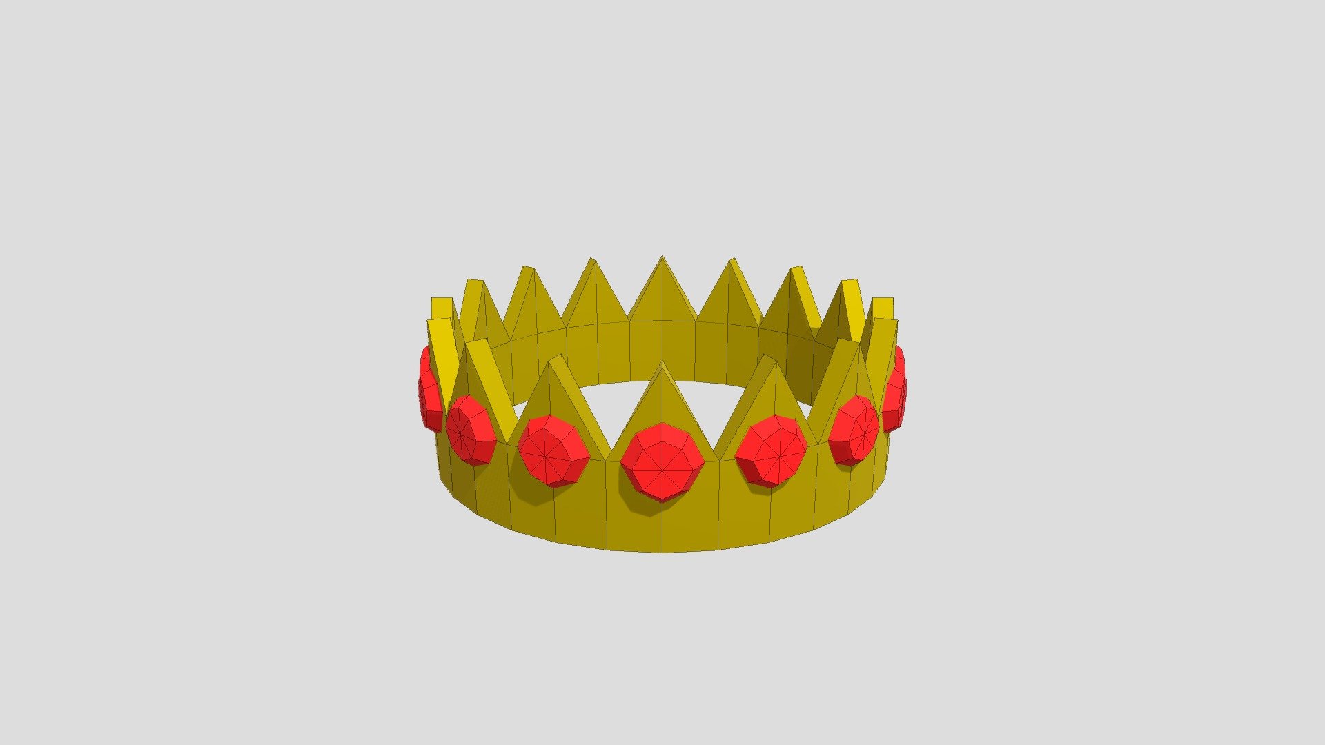 Crown - 3D model by Kevinyock (@KevinyockVR) [1a82c63] - Sketchfab