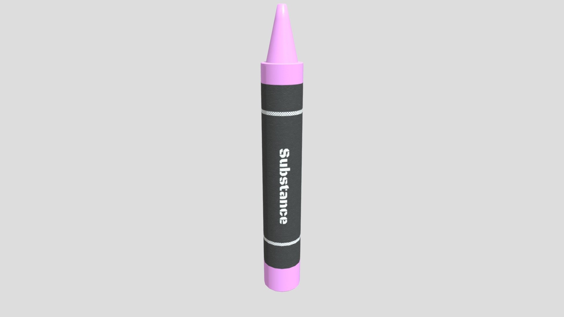 Crayon - Download Free 3D model by KevinDP [1a84419] - Sketchfab