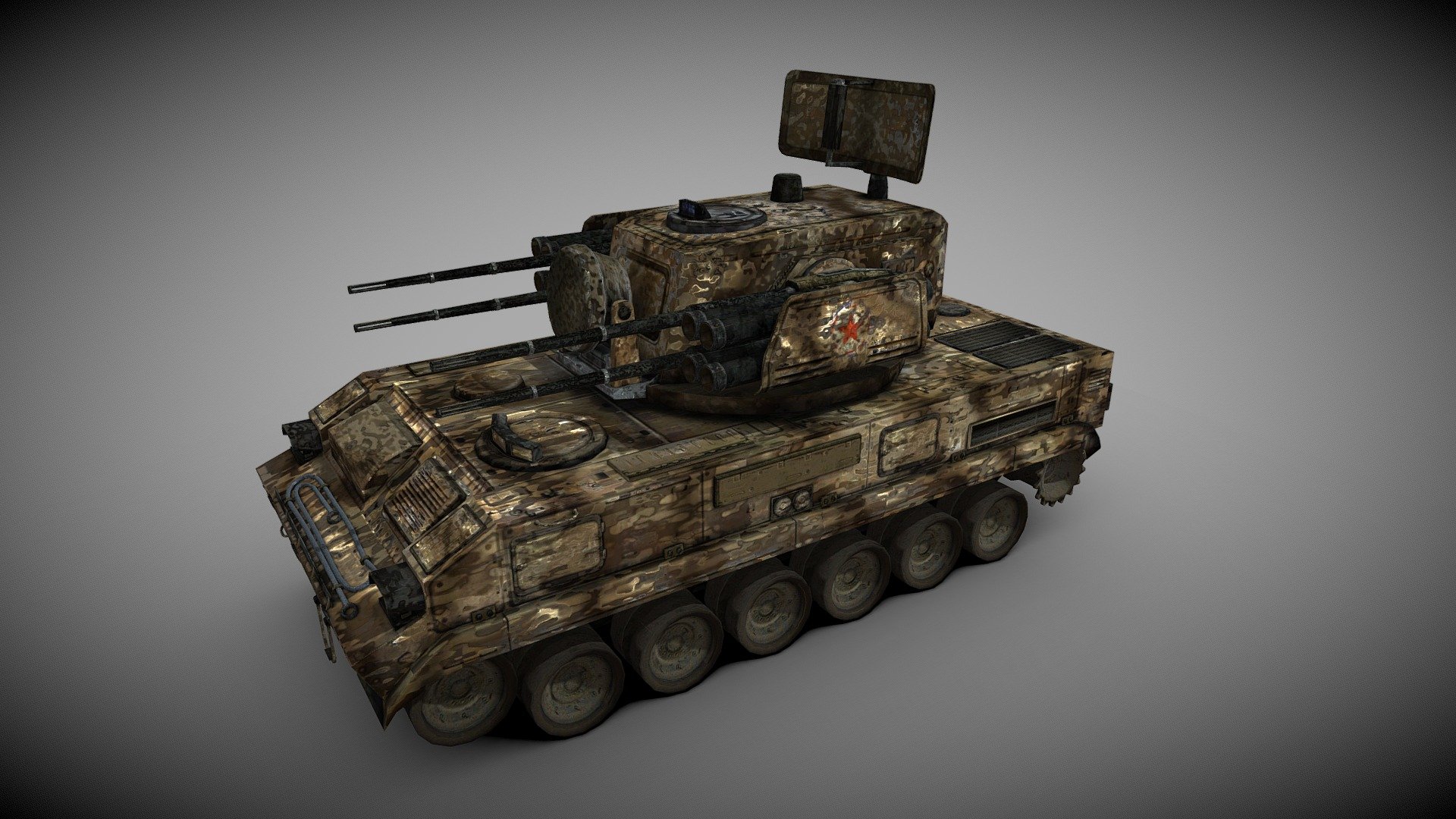 AAA Tank - Buy Royalty Free 3D model by sy_per [1a85271] - Sketchfab Store