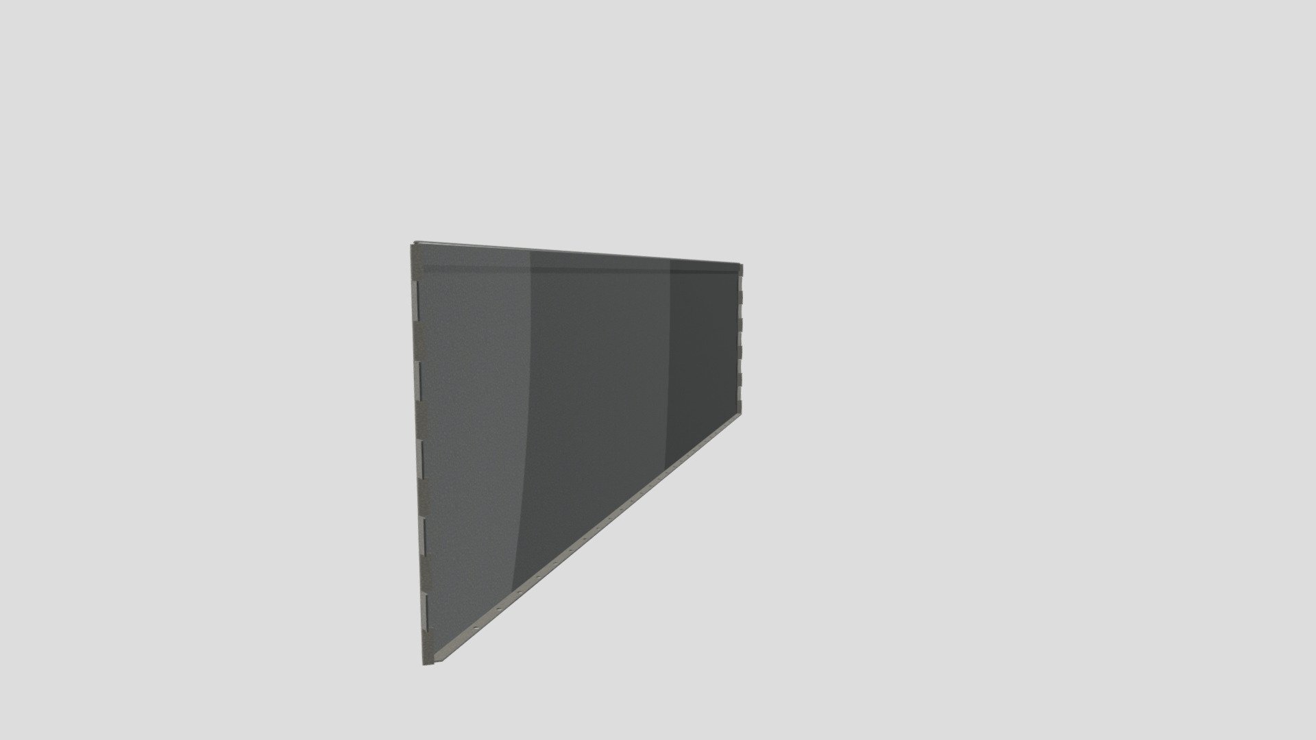 Formline Rigid Edging - 550mm - Gavanised - Download Free 3D model by ...