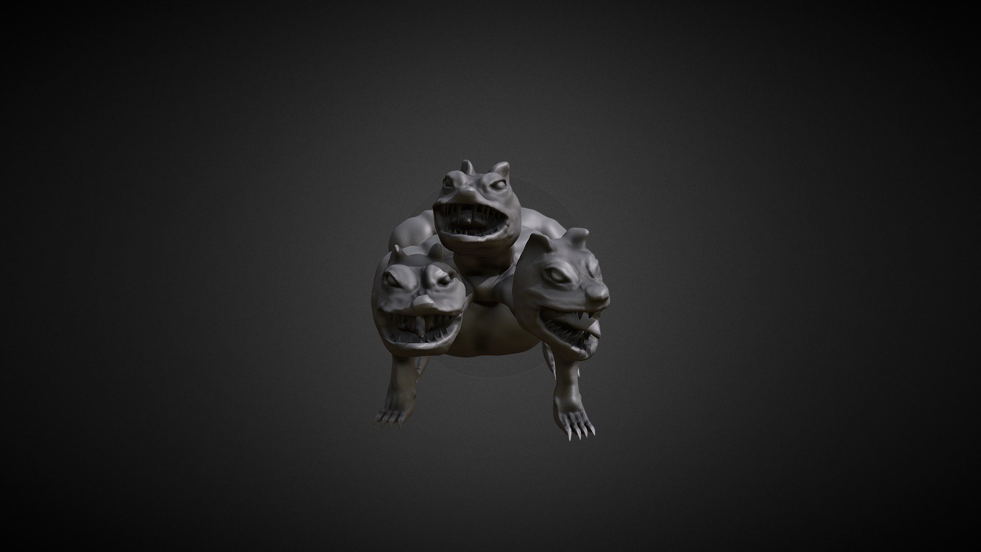 Cerberus_Sculpture - 3D model by Alexander Suffoletto (@asuffoletto ...