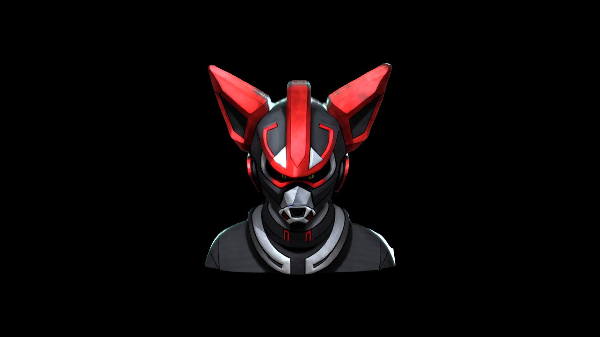 Helmet Mask Robot Cartoon 1521 - Download Free 3D model by klrxyz ...