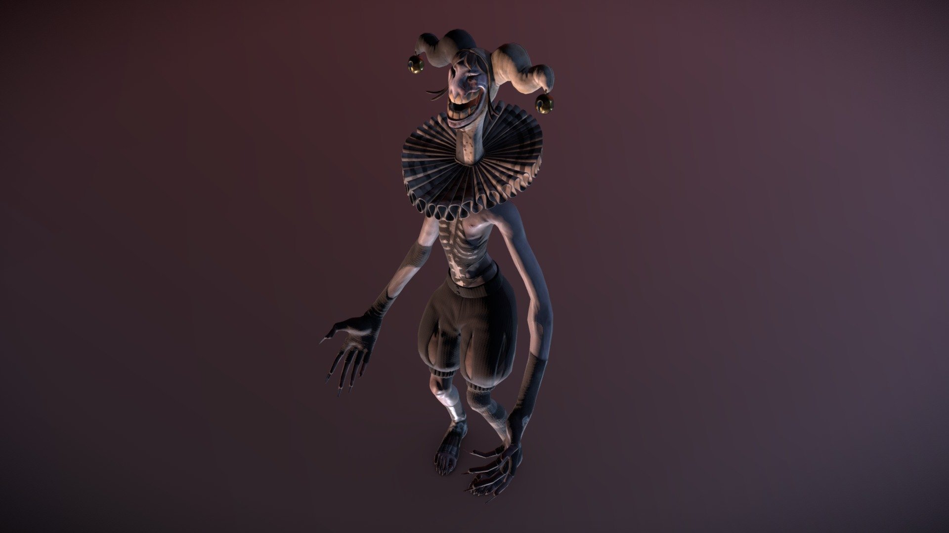Otäcking the Jester - 3D model by Esmi (@ugglios) [1a8b05d] - Sketchfab