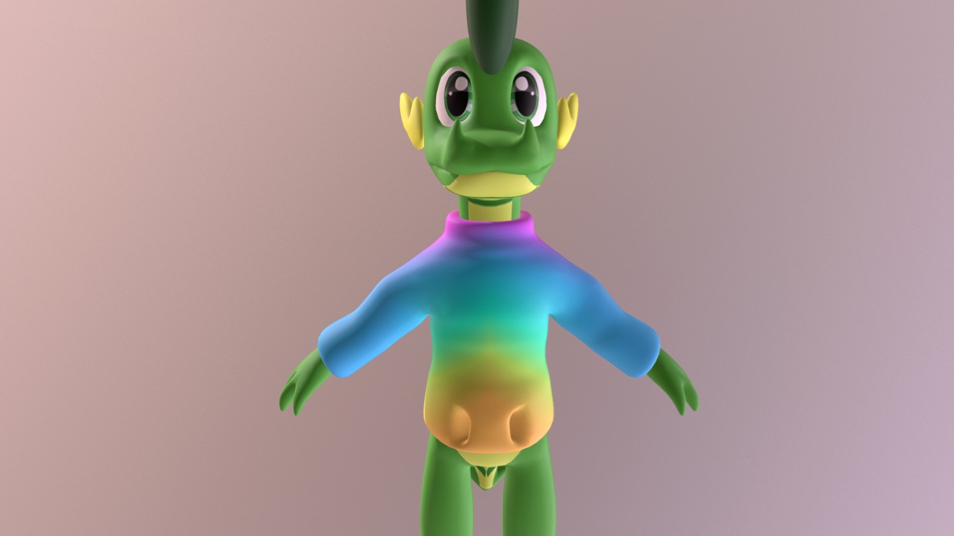 Green dragon - Download Free 3D model by NovemberHorse [1a8ce7d ...