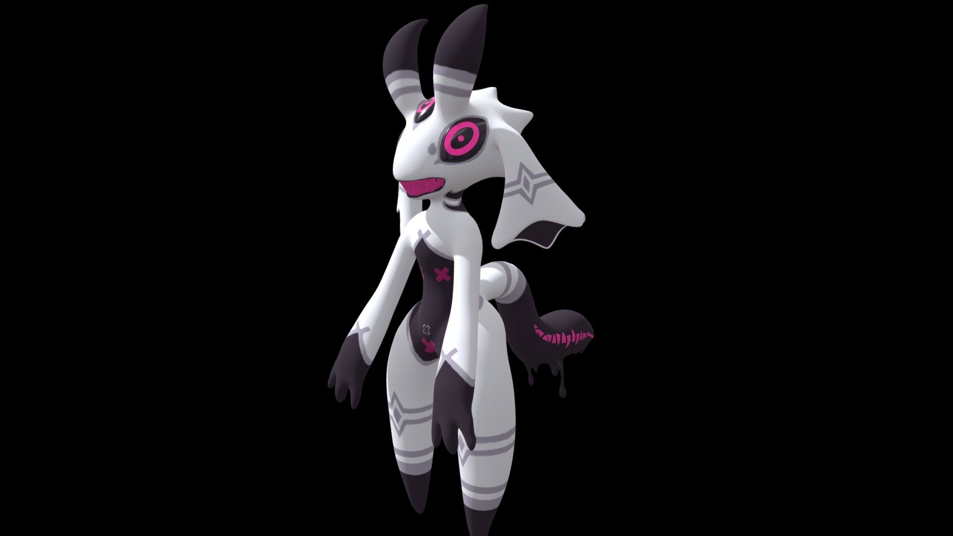 Pesha Mochiri Character - 3D model by jgispertcajidos [1a8e447] - Sketchfab