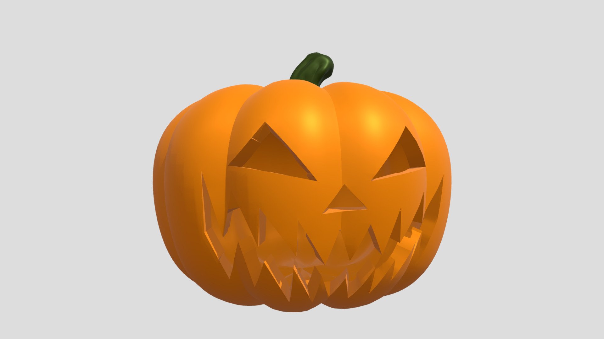 Halloween pumpkin - 3D model by Francisca.Leiva.Castillo [1a8f577 ...