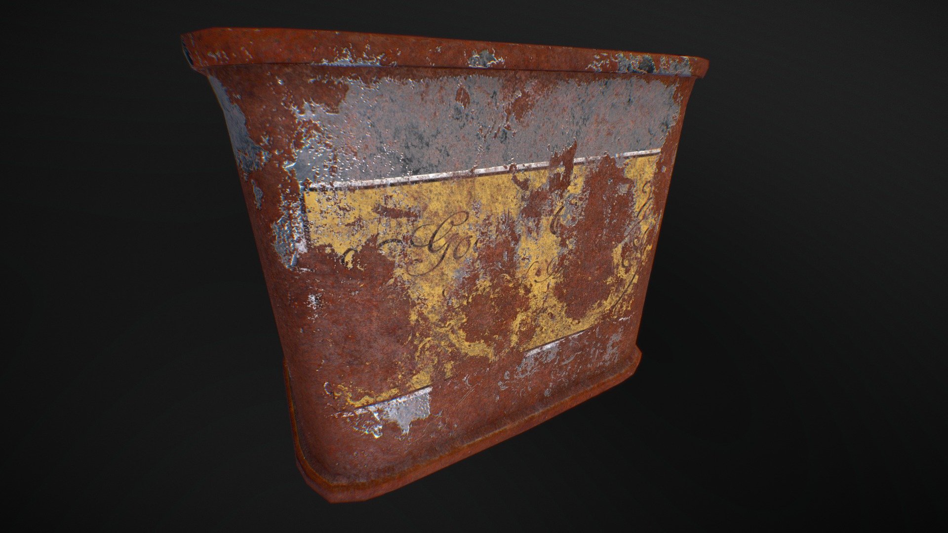 Old Can - 3D model by Lewis C-F (@591201) [1a90acc] - Sketchfab