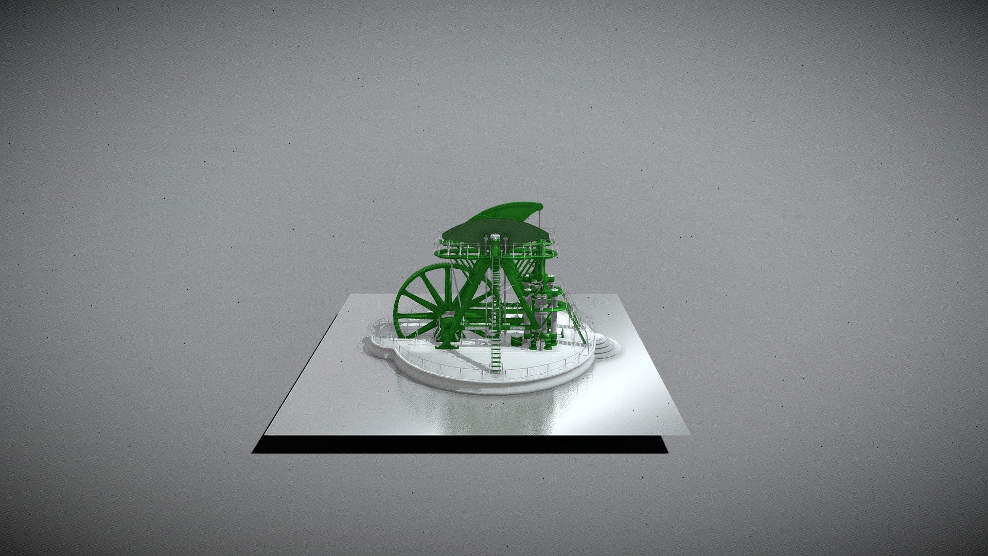 Corliss Centennial Steam Engine - 3D model by Joseph.Boquiren [1a910ed ...