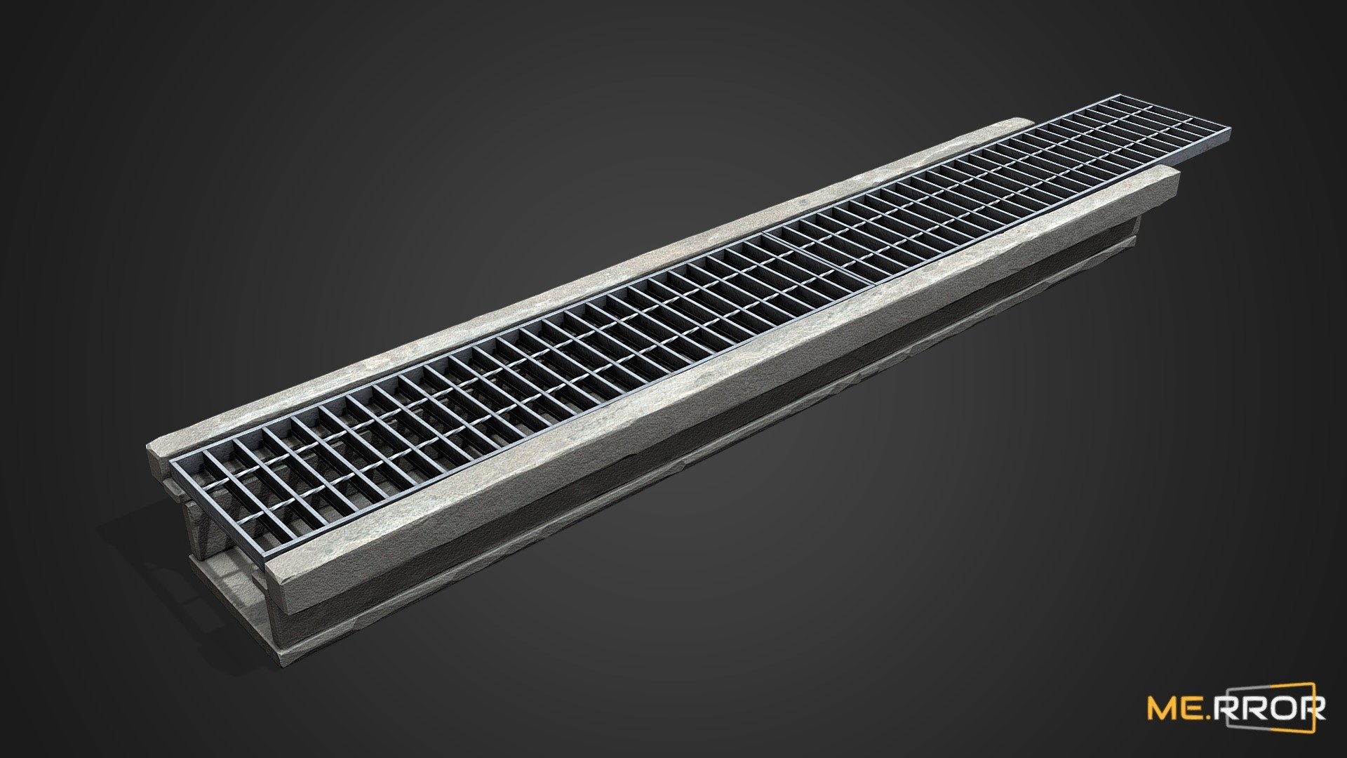 [Game-Ready] Road Drainage - Buy Royalty Free 3D model by ME.RROR ...