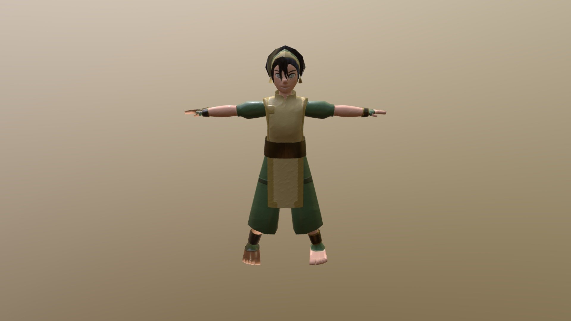 Toph Beyfong - 3D model by Mehsua [1a91ca8] - Sketchfab