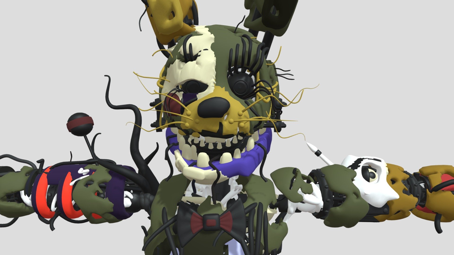 Distorted scraptrap By BunZai - Download Free 3D model by Broken down ...
