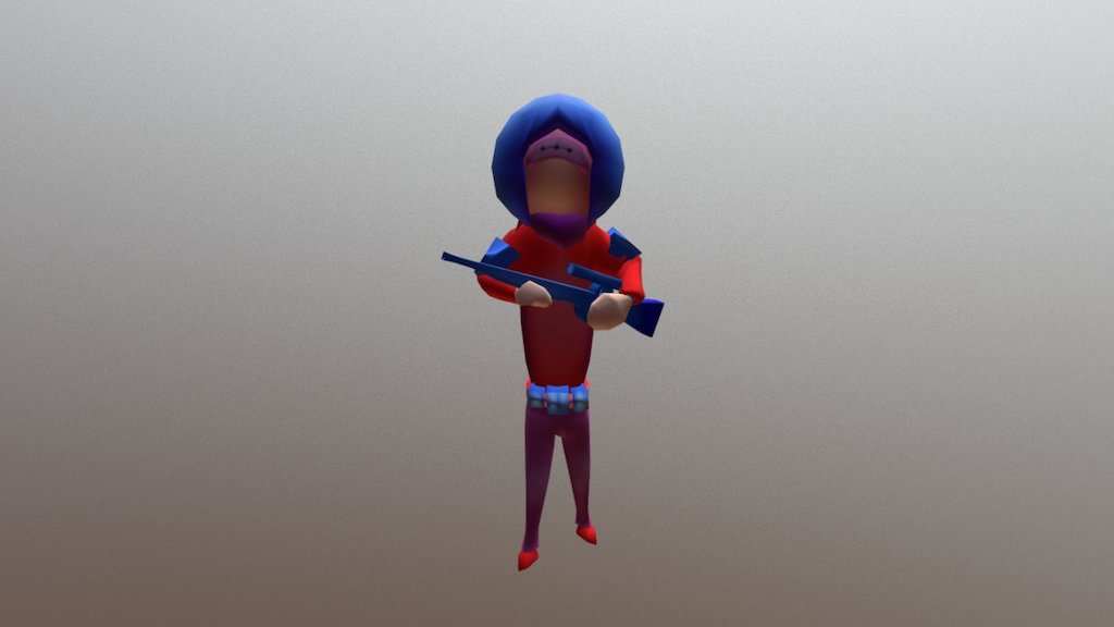 Main Character for Strategist Sniper - 3D model by JavaNigga [1a9500b ...