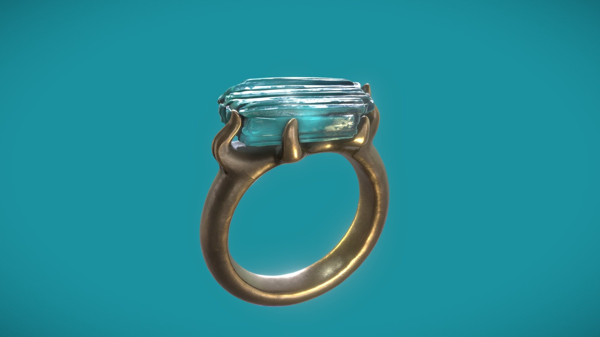 Beryl mage power ring - Buy Royalty Free 3D model by markusenes ...