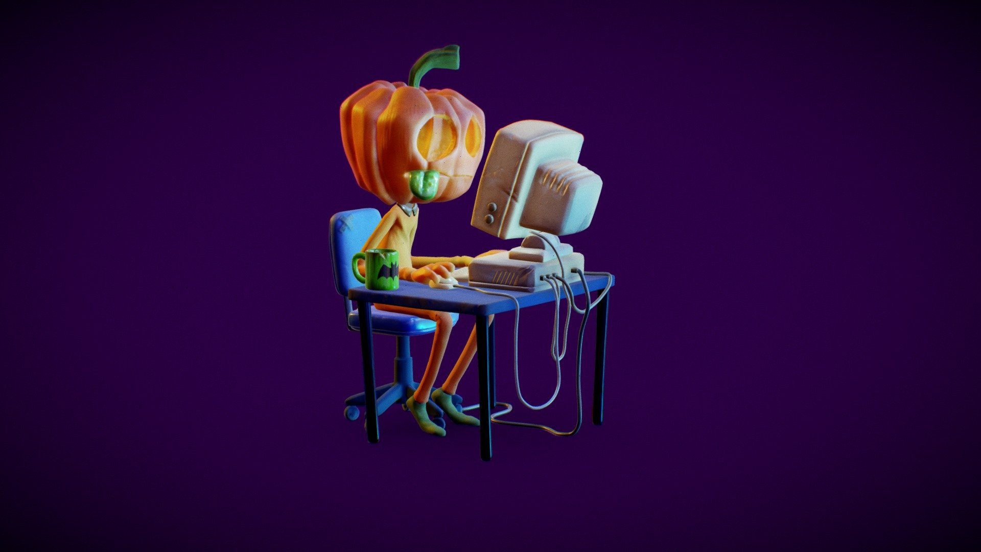 Scary Maze Sculpt - Happy Halloween! - 3D model by Louis du Mont ...