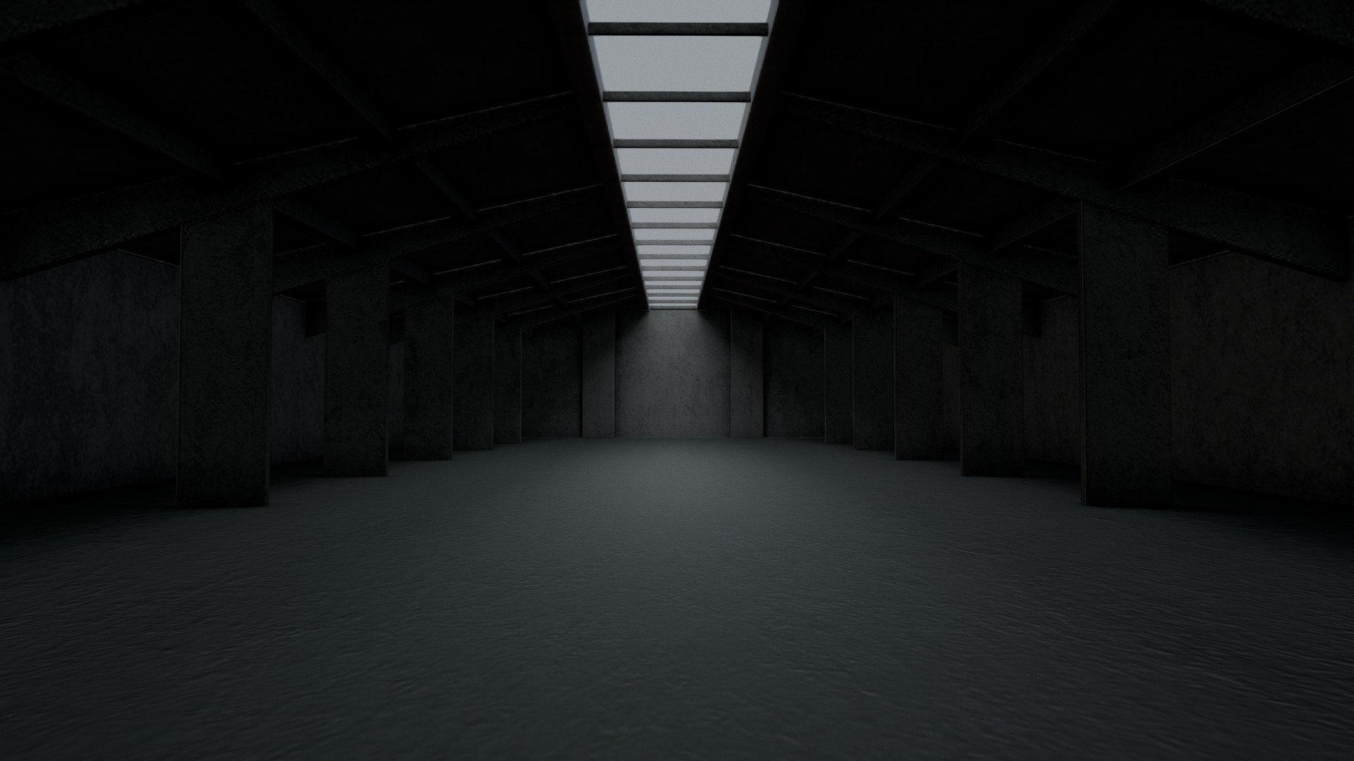 VR Warehouse for Car & Product Showcase (54KB) - Buy Royalty Free 3D ...