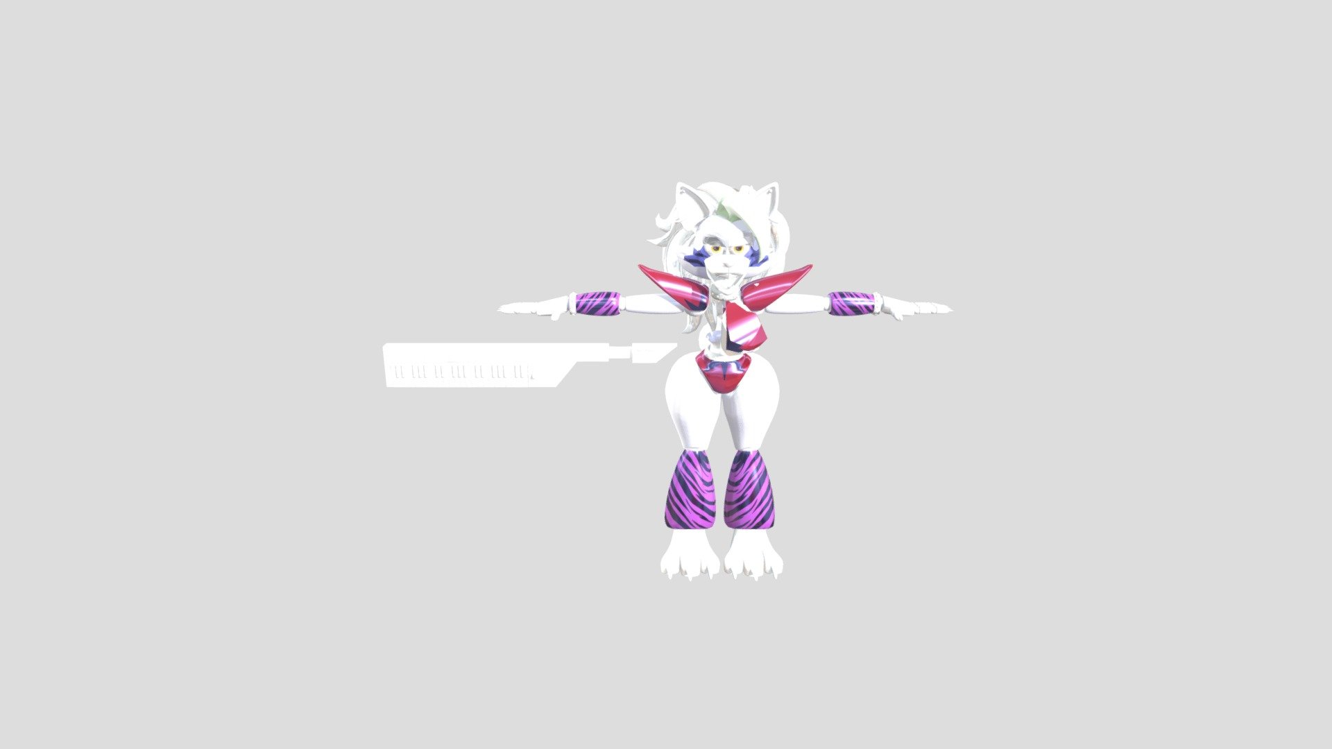 Roxanne Wolf - Download Free 3D model by Mhasggy2 [1a99e4e] - Sketchfab