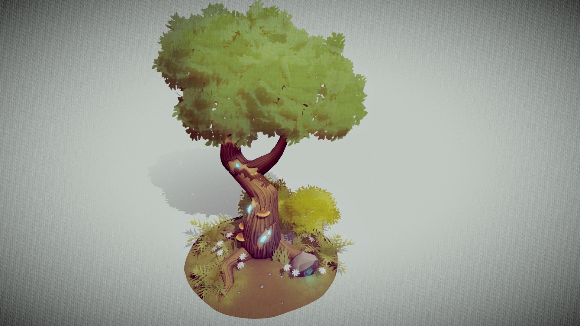 Magical tree - 3D model by Thami-mixim [1a9a5bd] - Sketchfab