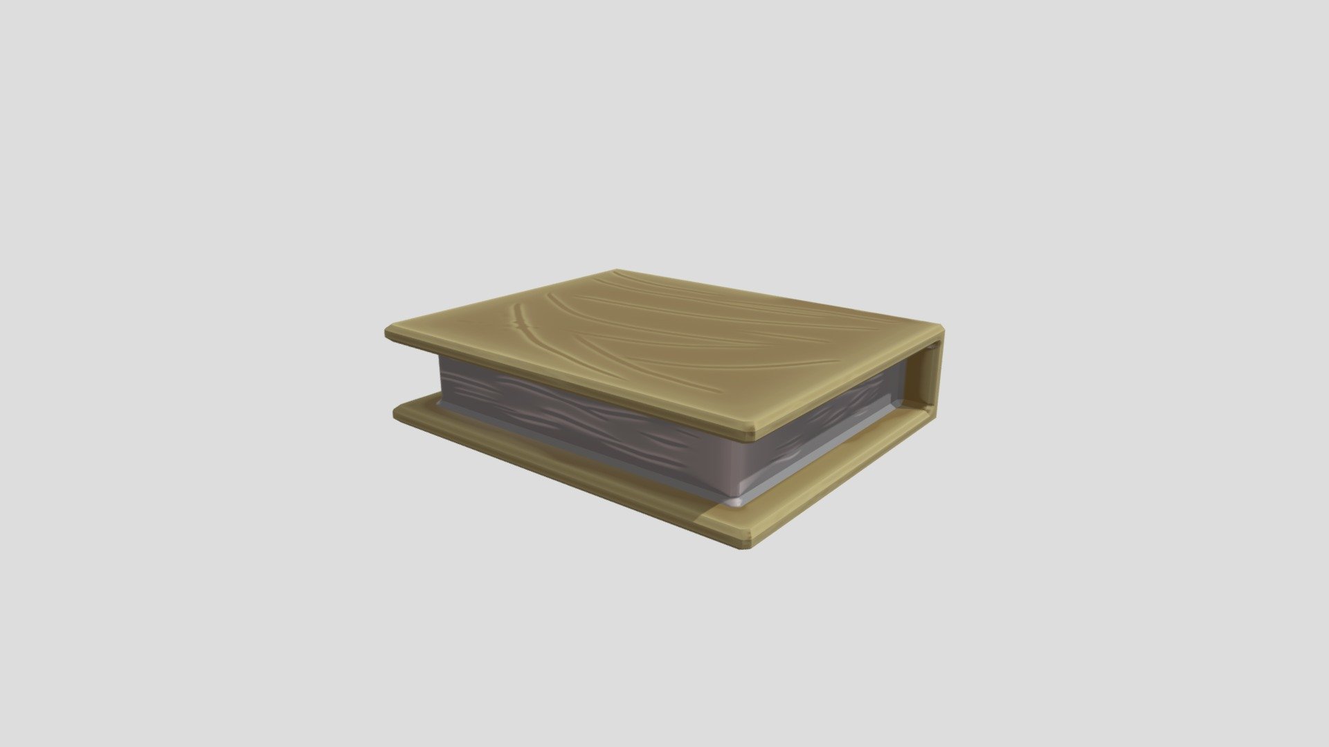 Stylized Book - 1 - 3D model by RasmusDegn [1a9aab2] - Sketchfab