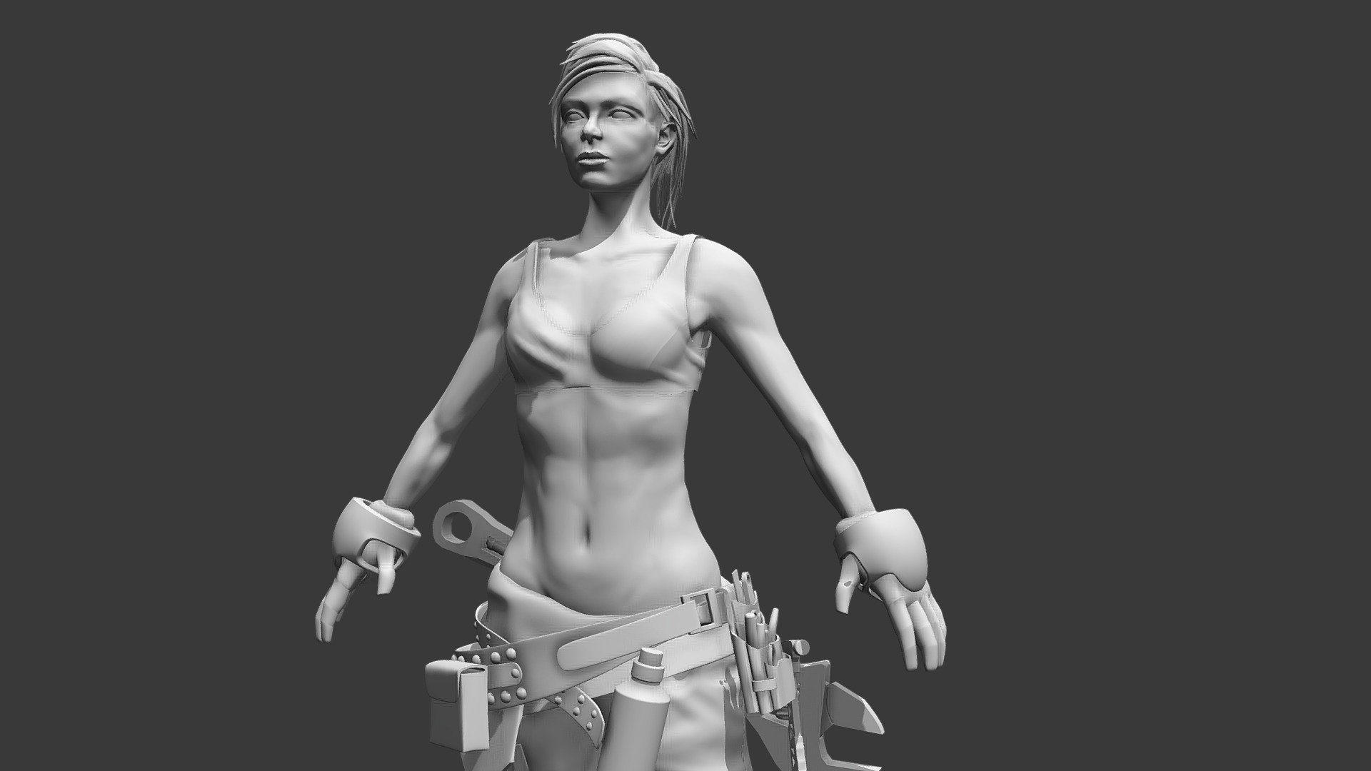 WIP - Industrial Worker - 3D model by SouYang [1a9ca90] - Sketchfab