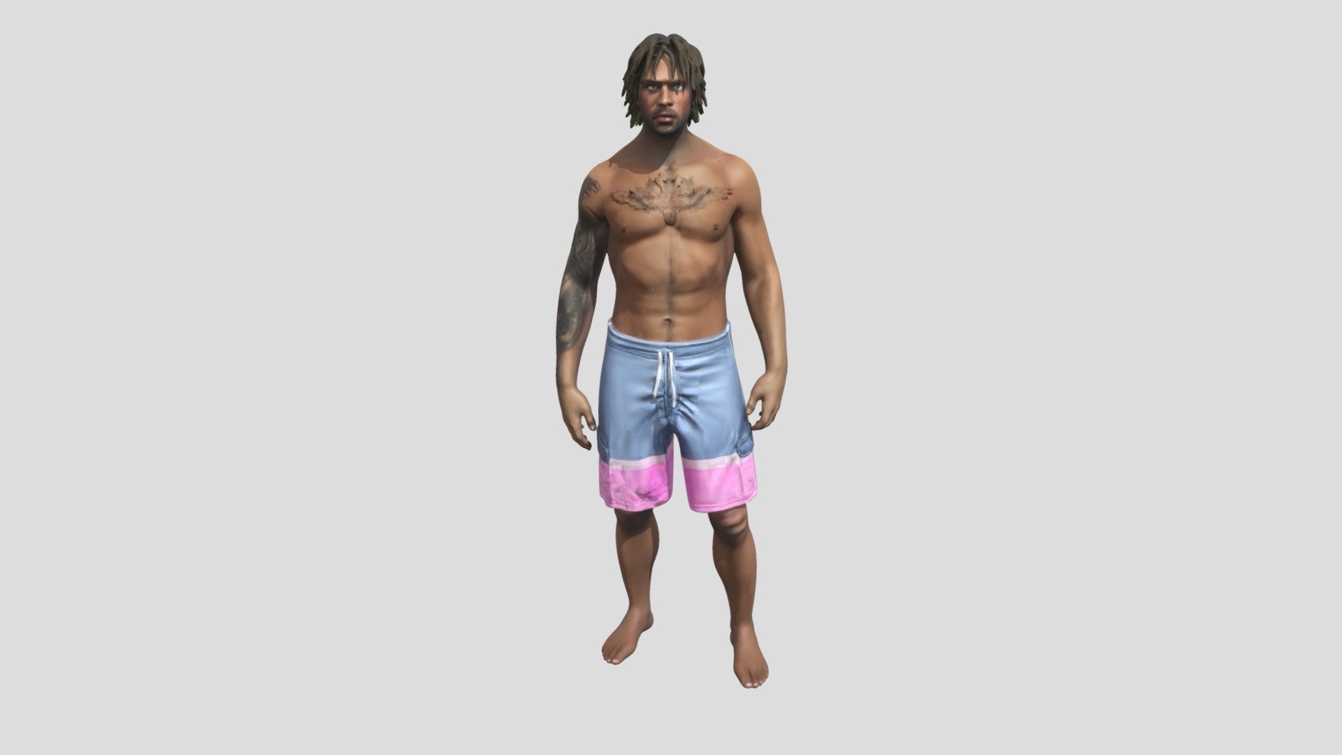 Personagem fivem - 3D model by dotefps [1a9cf10] - Sketchfab