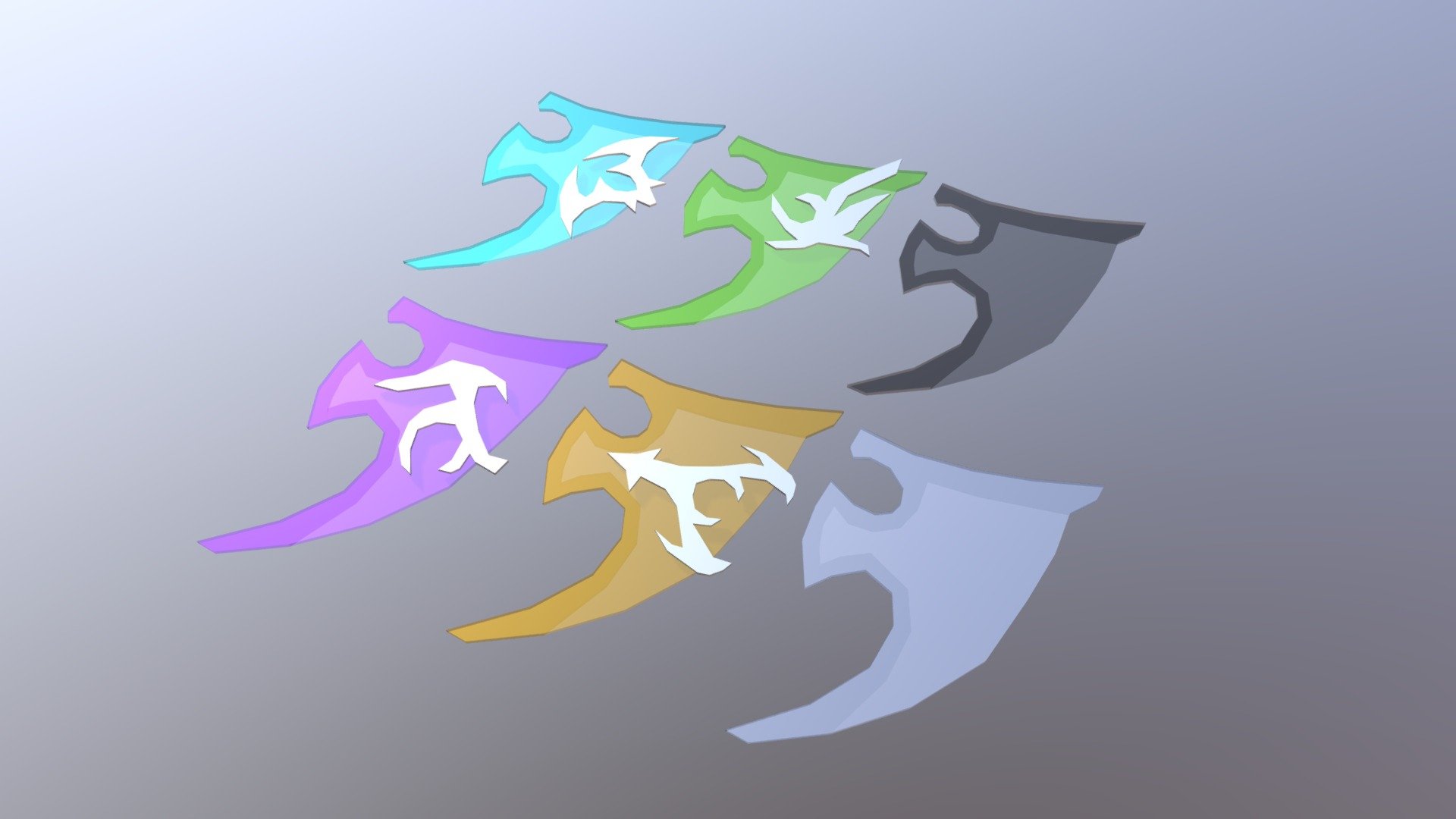 Spirit Shields - Runescape - 3D model by TzHaar-Ket [1aa01a3] - Sketchfab
