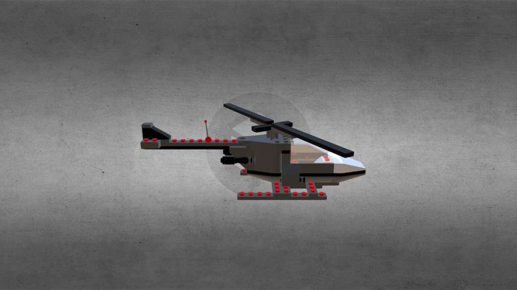 Helikopter - 3D model by applefruit [1aa11c8] - Sketchfab