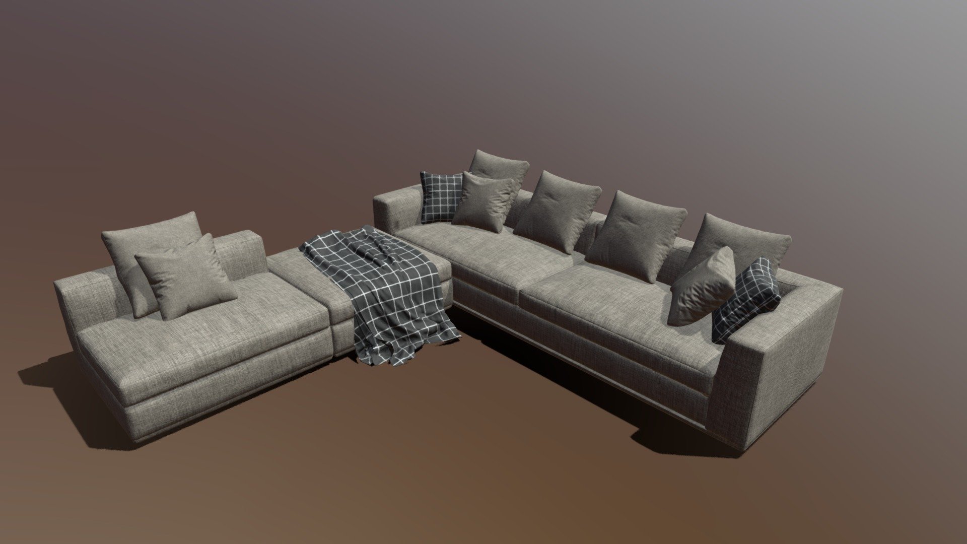 Minotti Set 9 - 3D model by Yode (@yodegroup) [1aa1bde] - Sketchfab