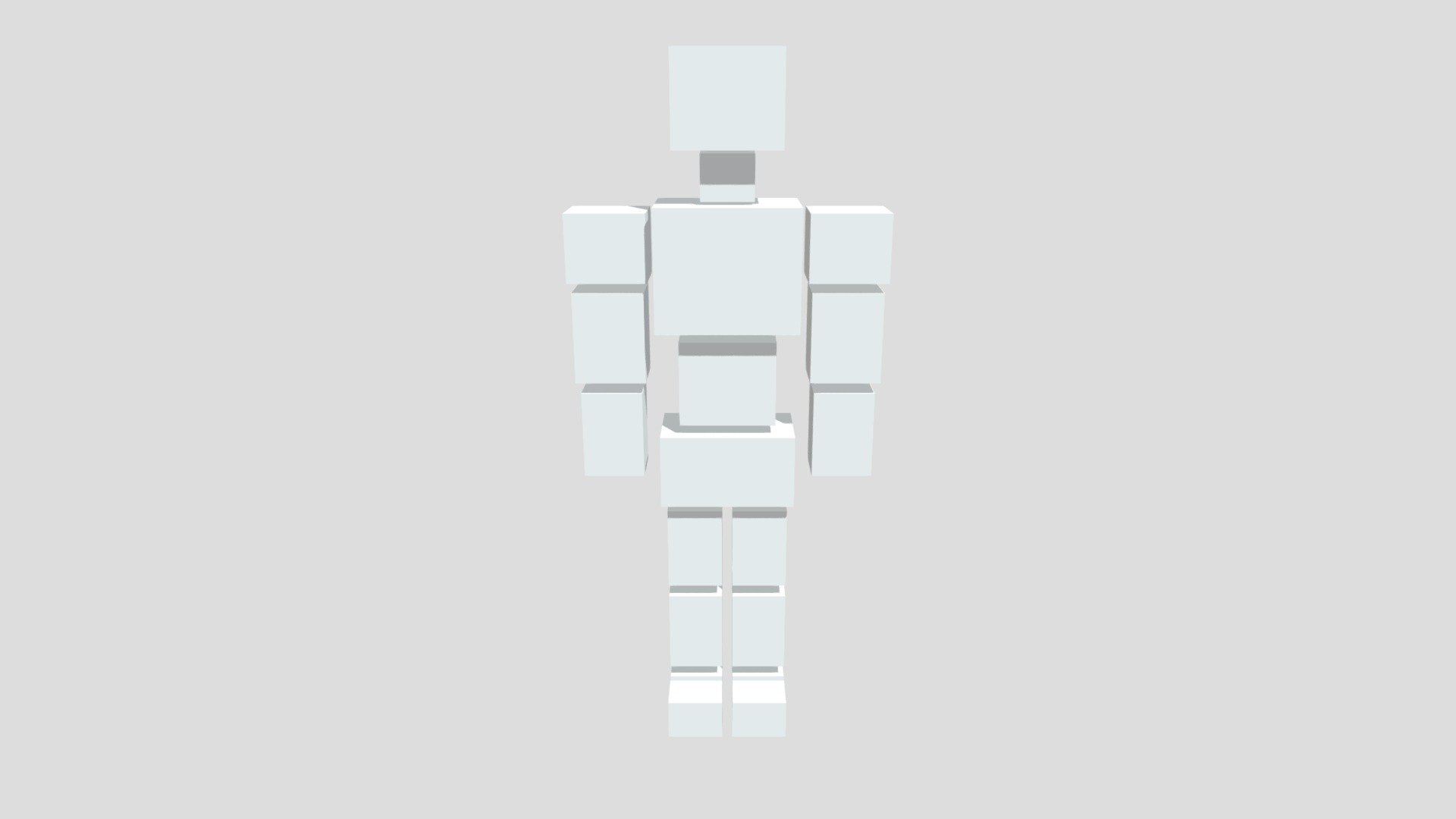 Block Man - 3D model by viletyoussef [1aa2811] - Sketchfab