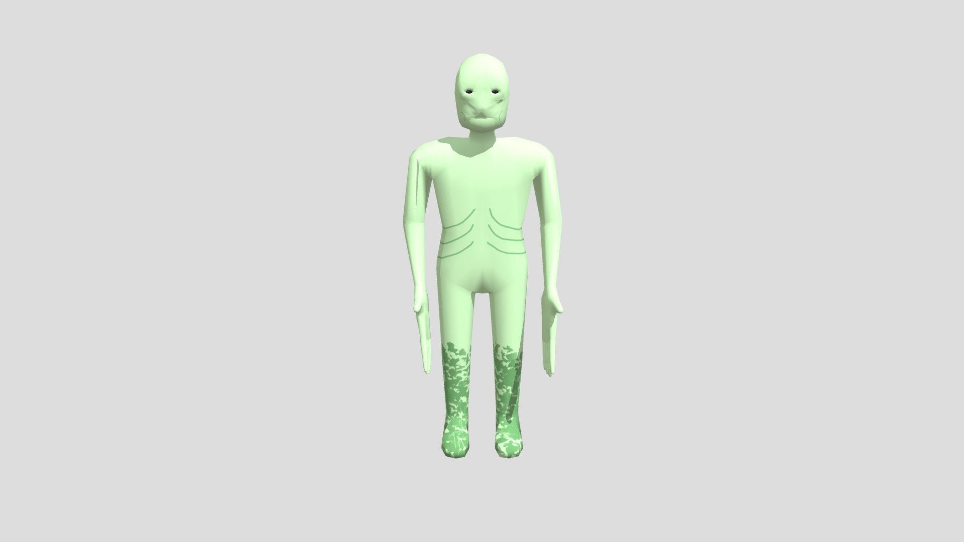 Funky Alien Guy - 3D model by conorMac222 [1aa29d7] - Sketchfab